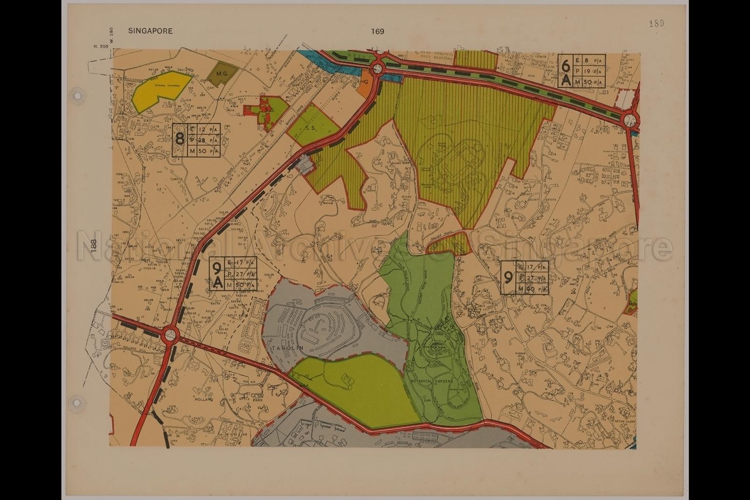 Town Map Sheet Number 189