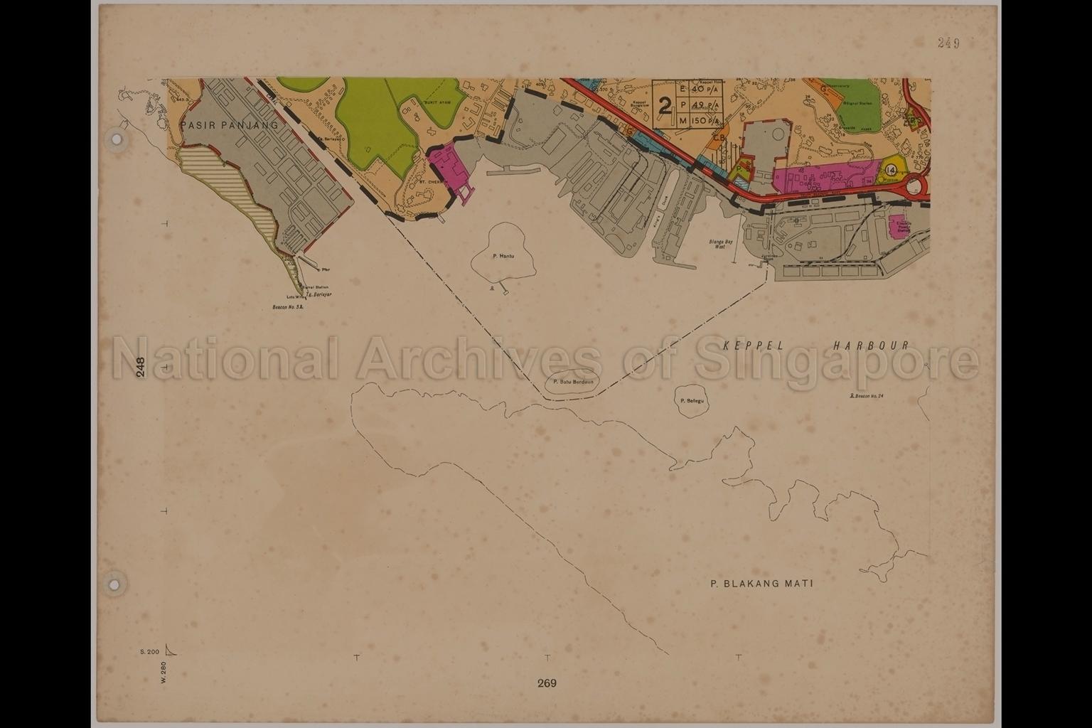 Town Map Sheet Number 249