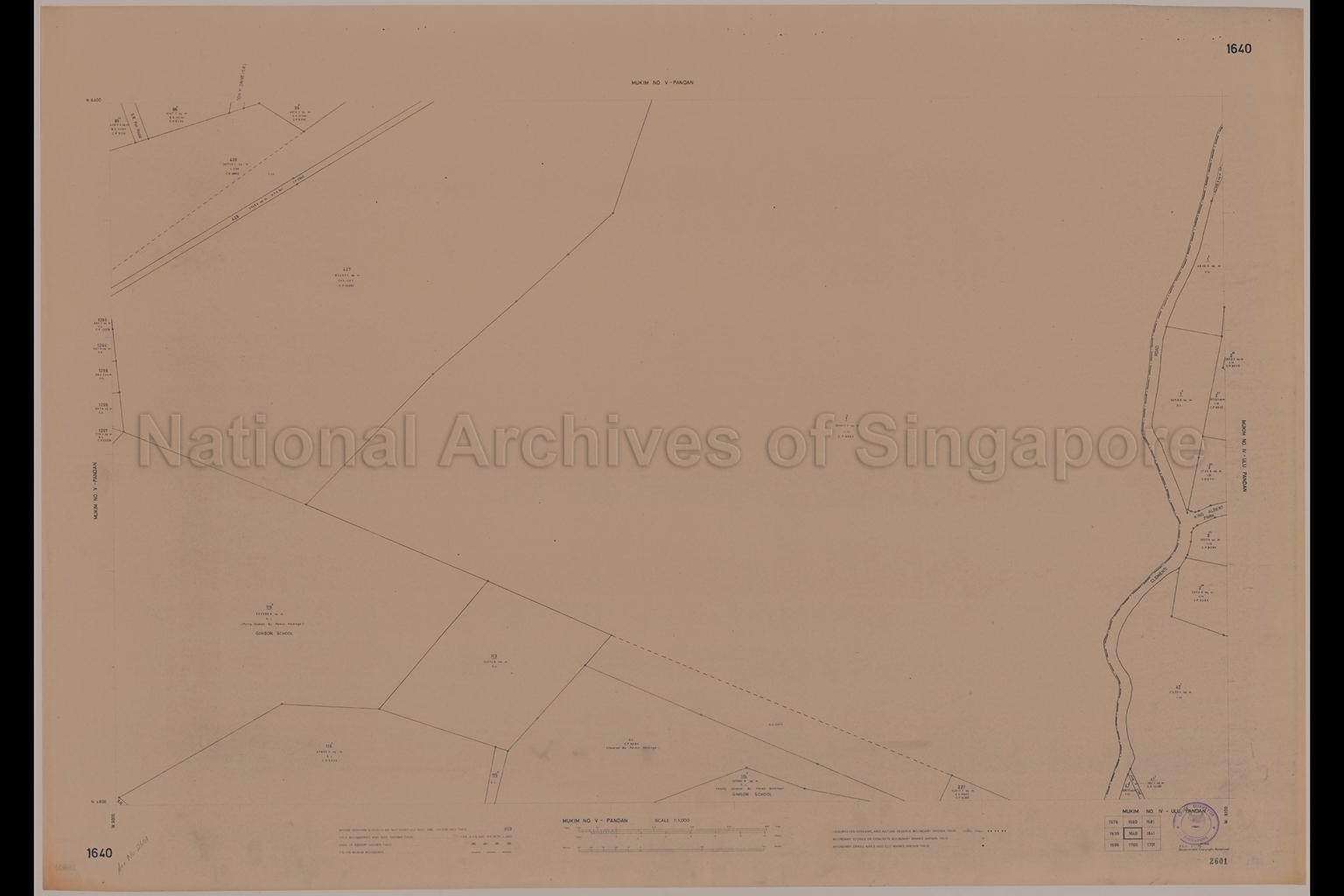 Mukim Number V: Pandan and Mukim Number IV: Ulu Pandan