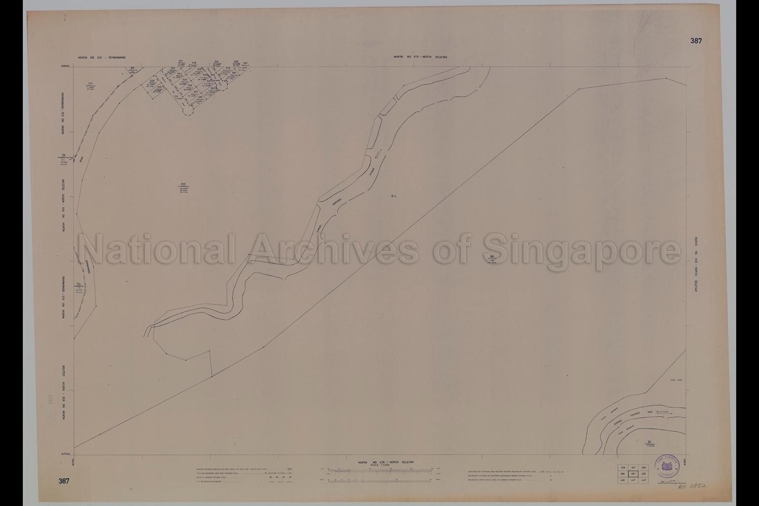Mukim Number XIX: North Seletar and Mukim Number XIII: