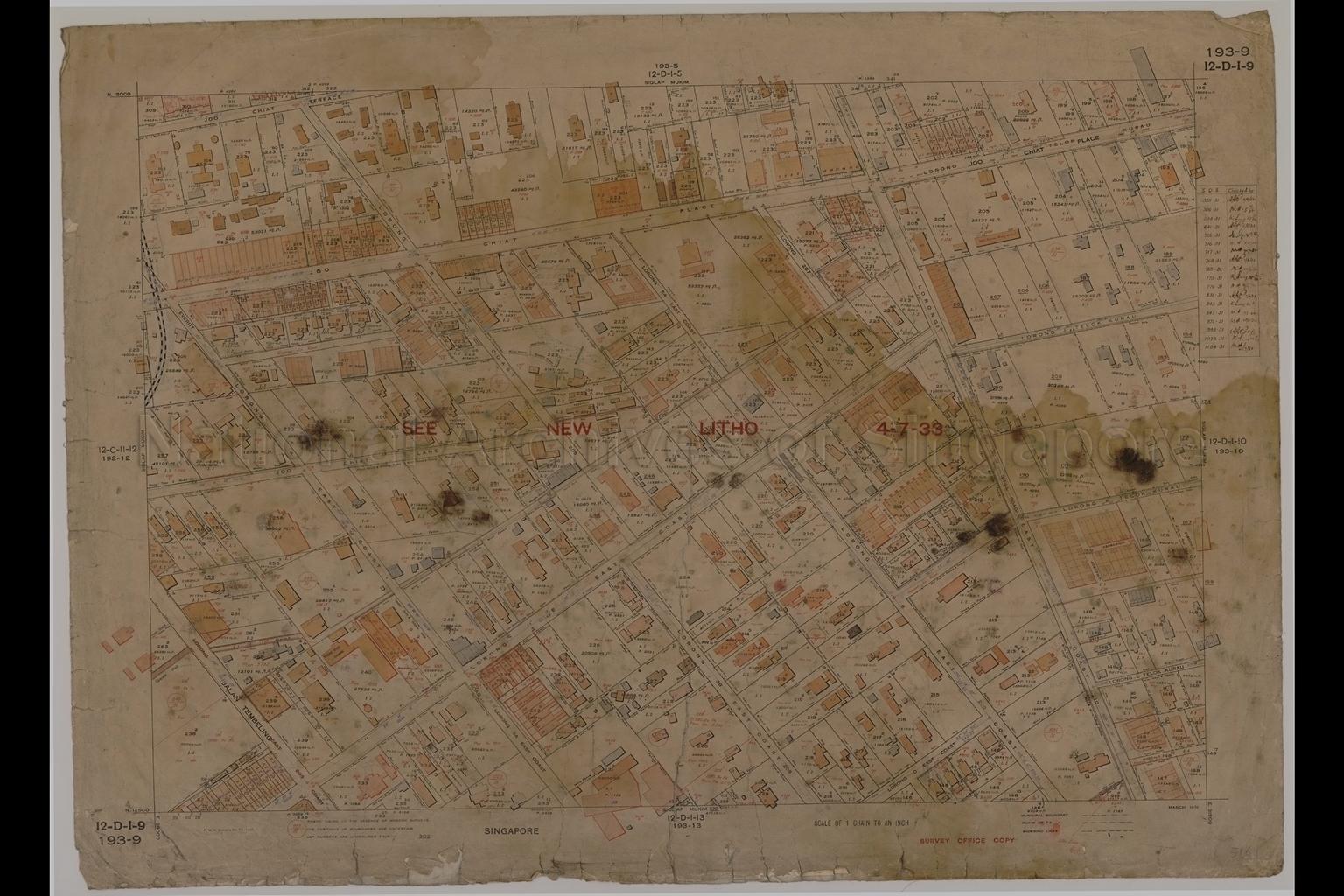 Singapore. Siglap Mukim