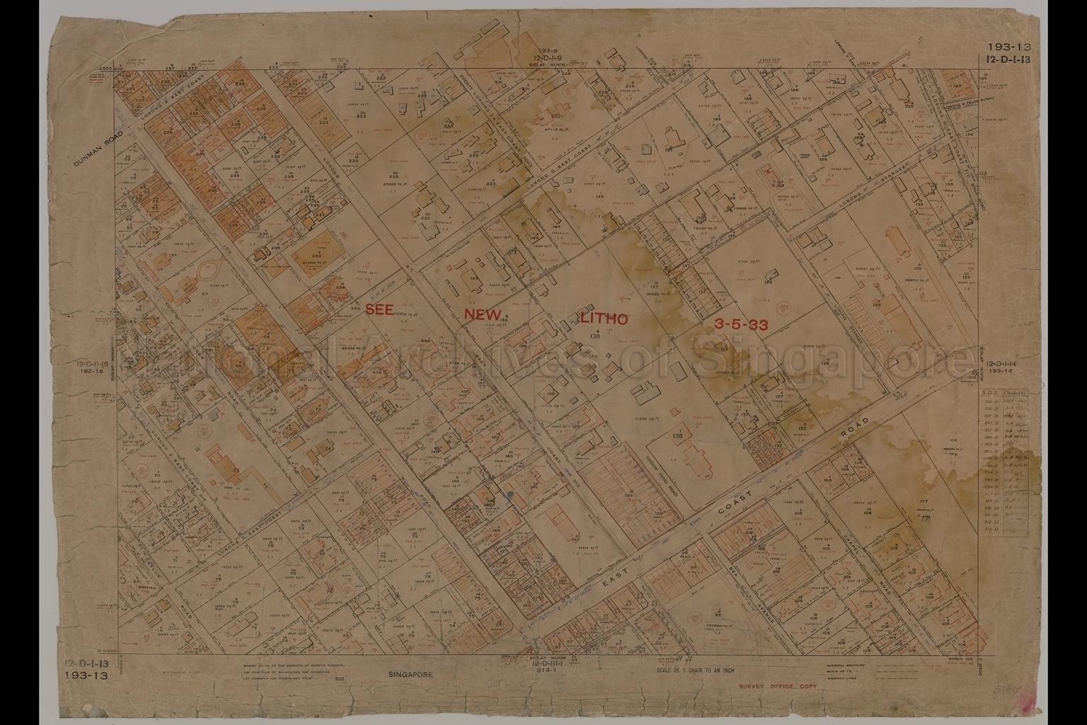 Singapore. Siglap Mukim