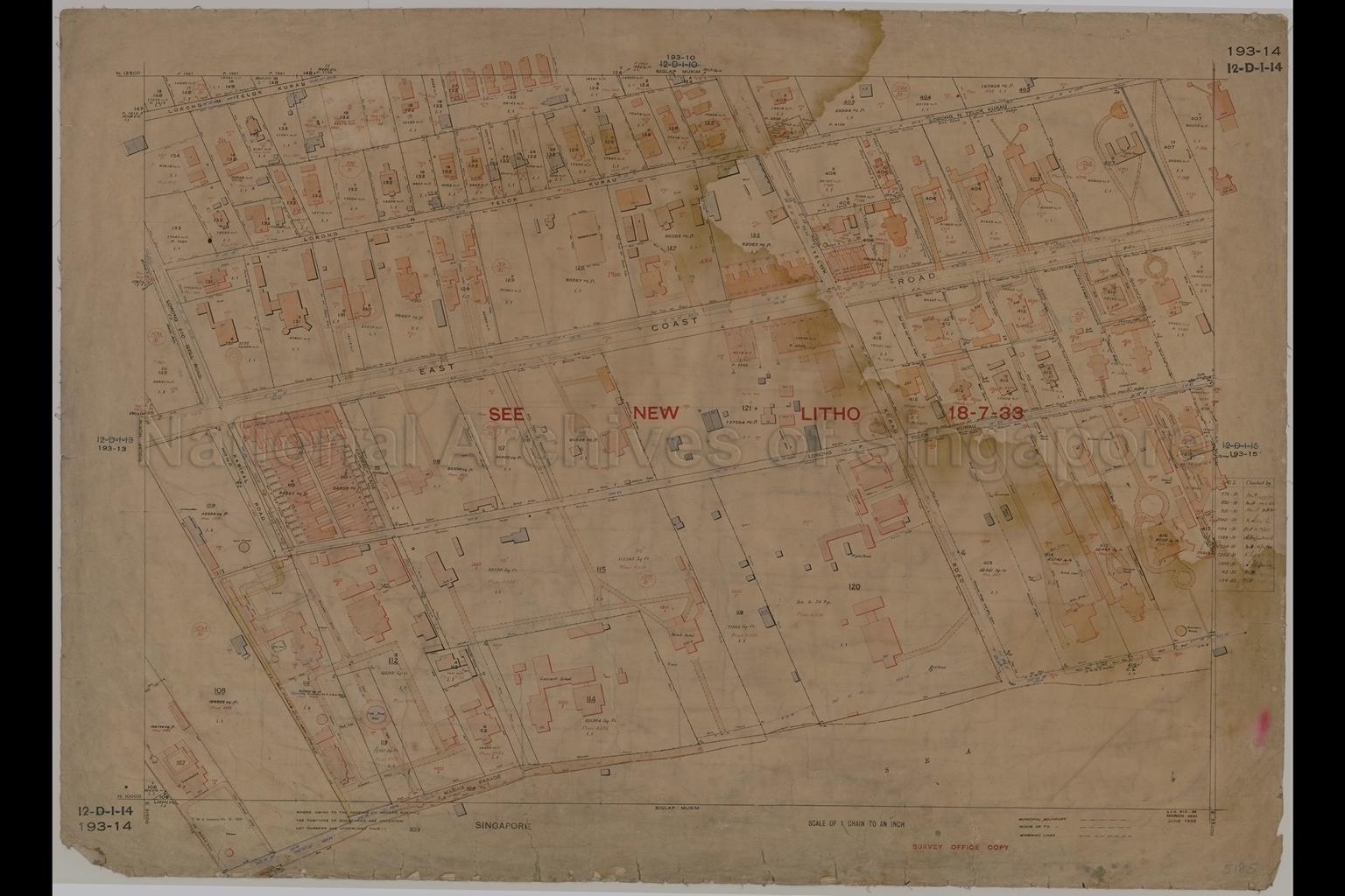 Singapore. Siglap Mukim