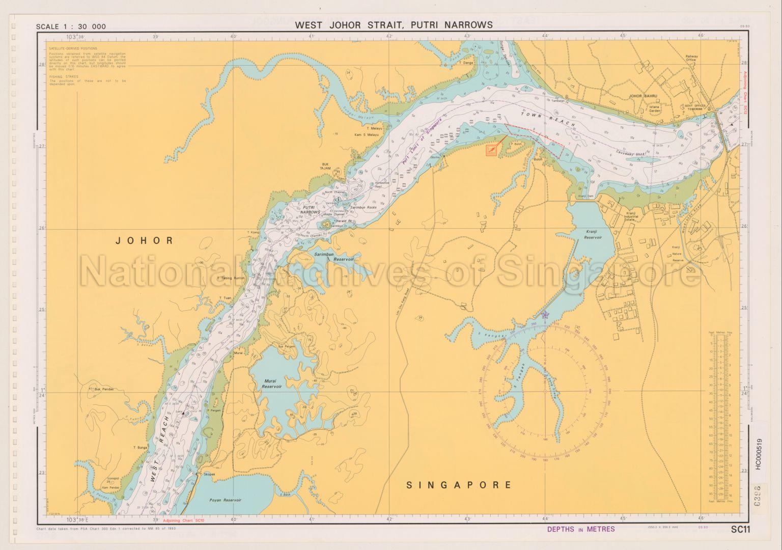 West Johor Strait, Putri Narrows