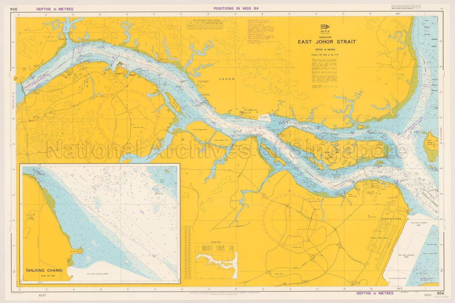 Singapore. East Johor Strait