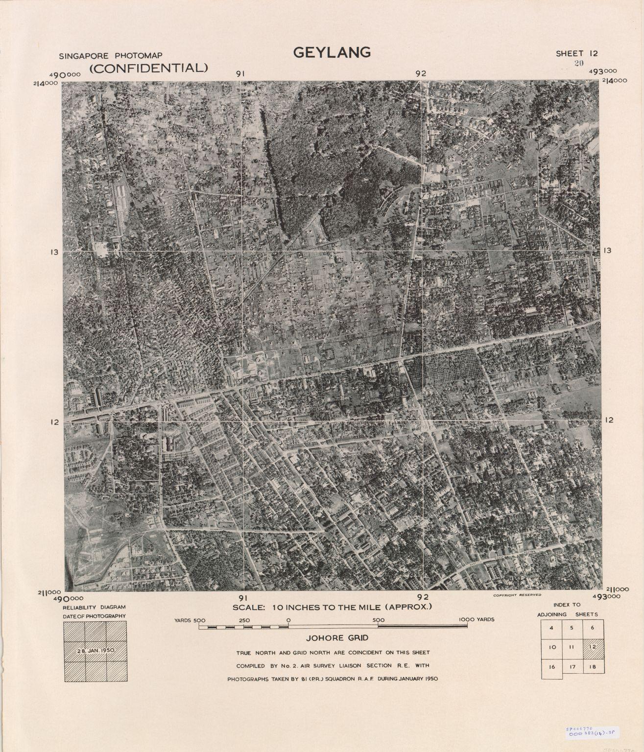 Singapore Photomap Geylang