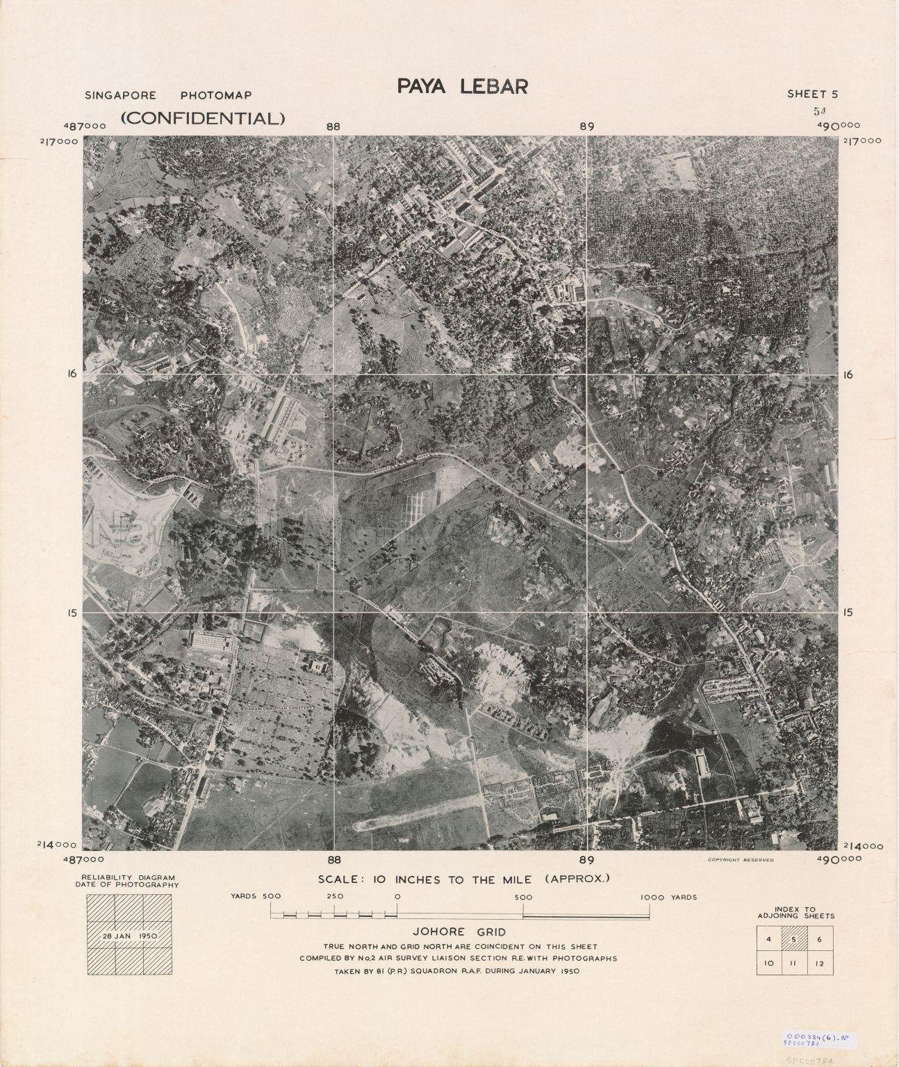 Singapore Photomap Paya Lebar