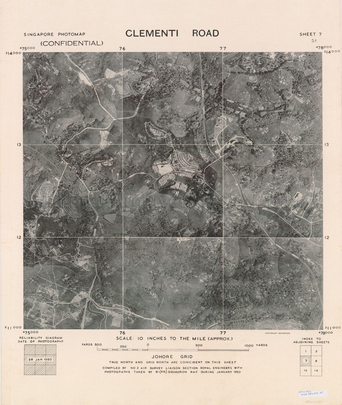 Singapore Photomap Clementi Road