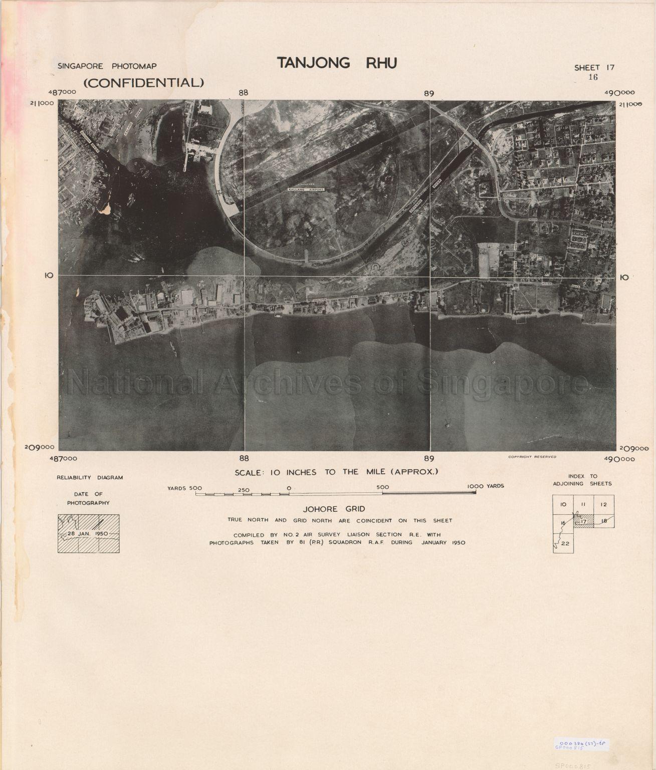 Singapore Photomap Tanjong Rhu