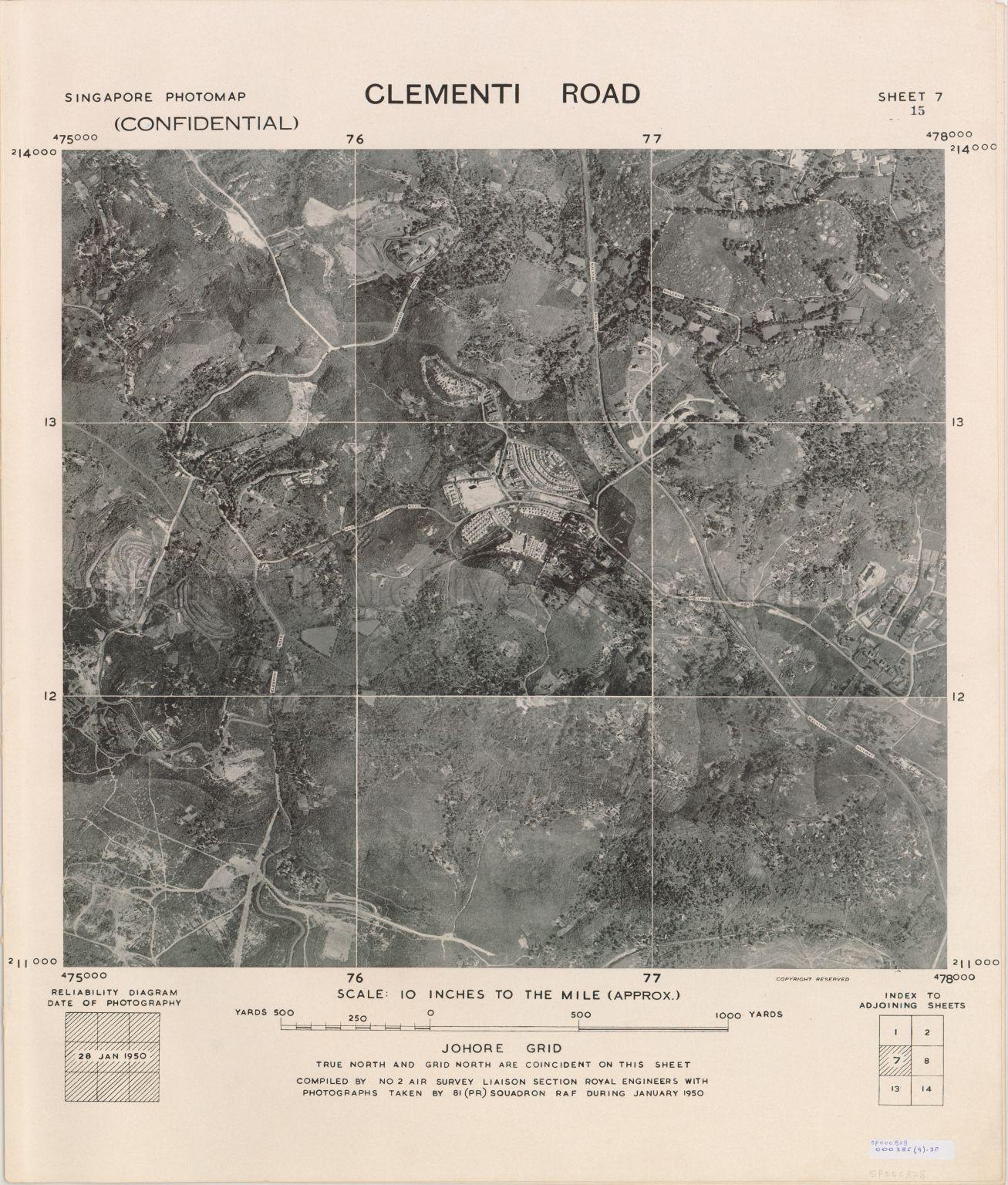 Singapore Photomap Clementi Road