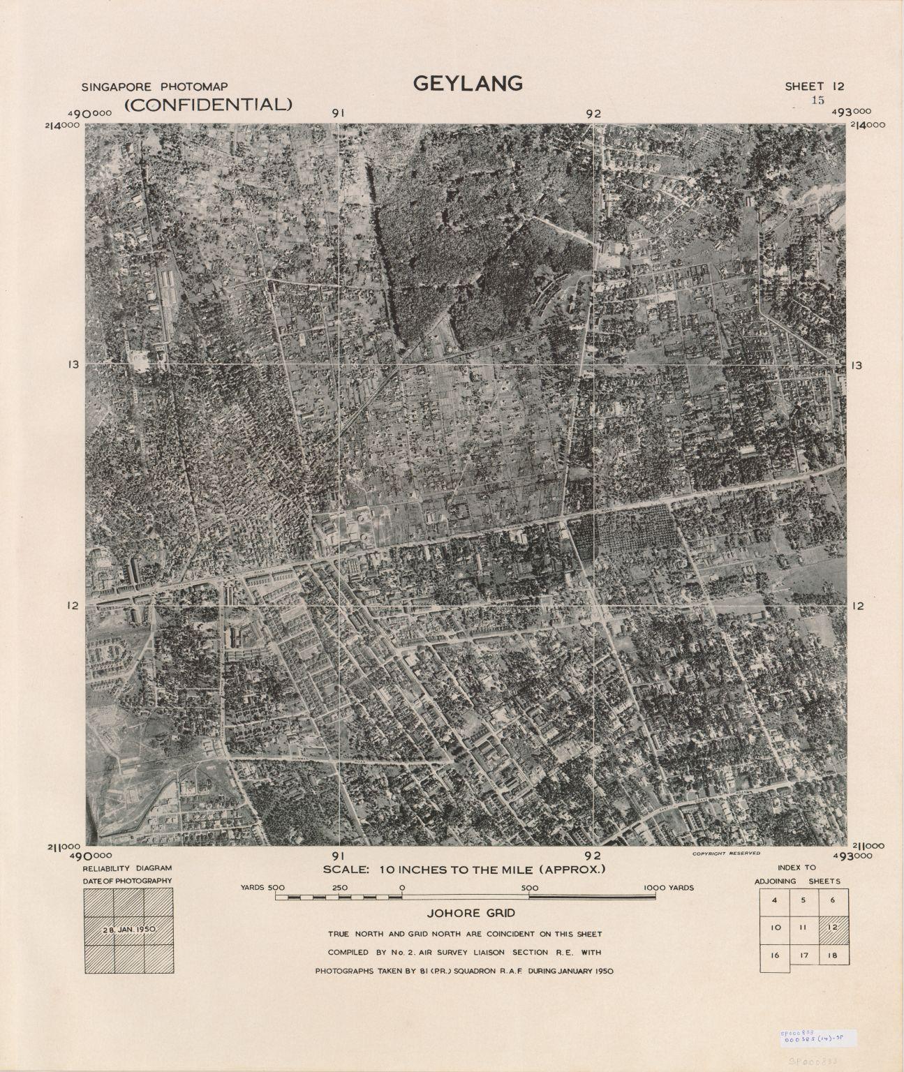 Singapore Photomap Geylang