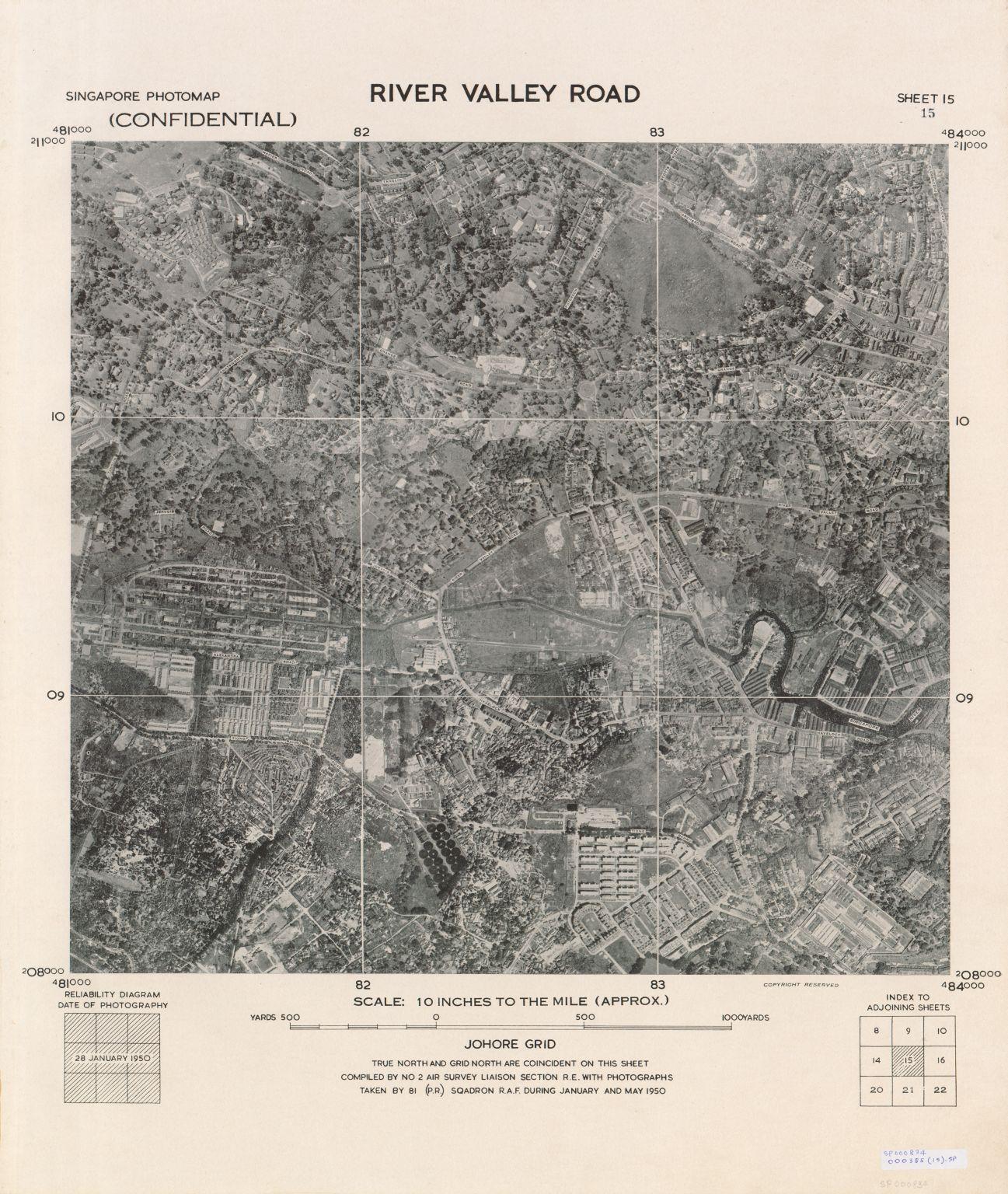 Singapore Photomap River Valley Road