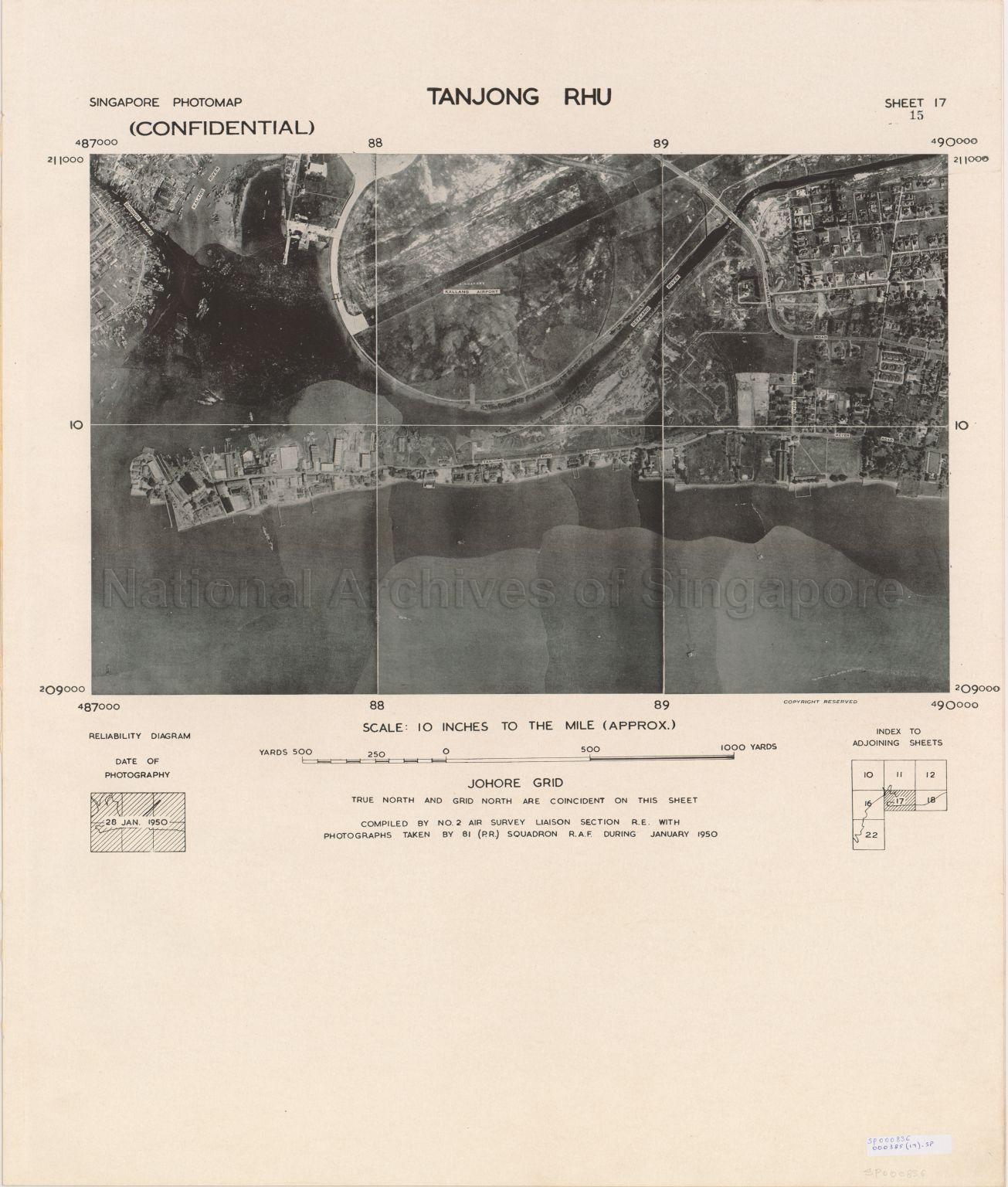 Singapore Photomap Tanjong Rhu