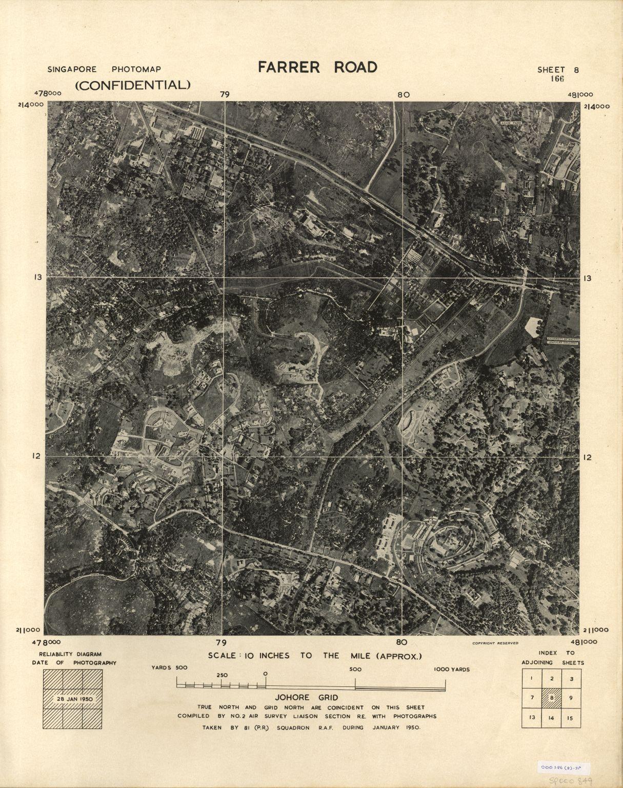 Singapore Photomap Farrer Road