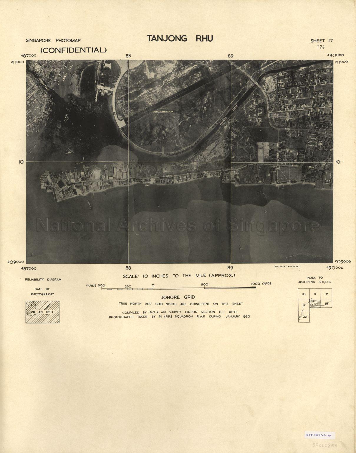 Singapore Photomap Tanjong Rhu