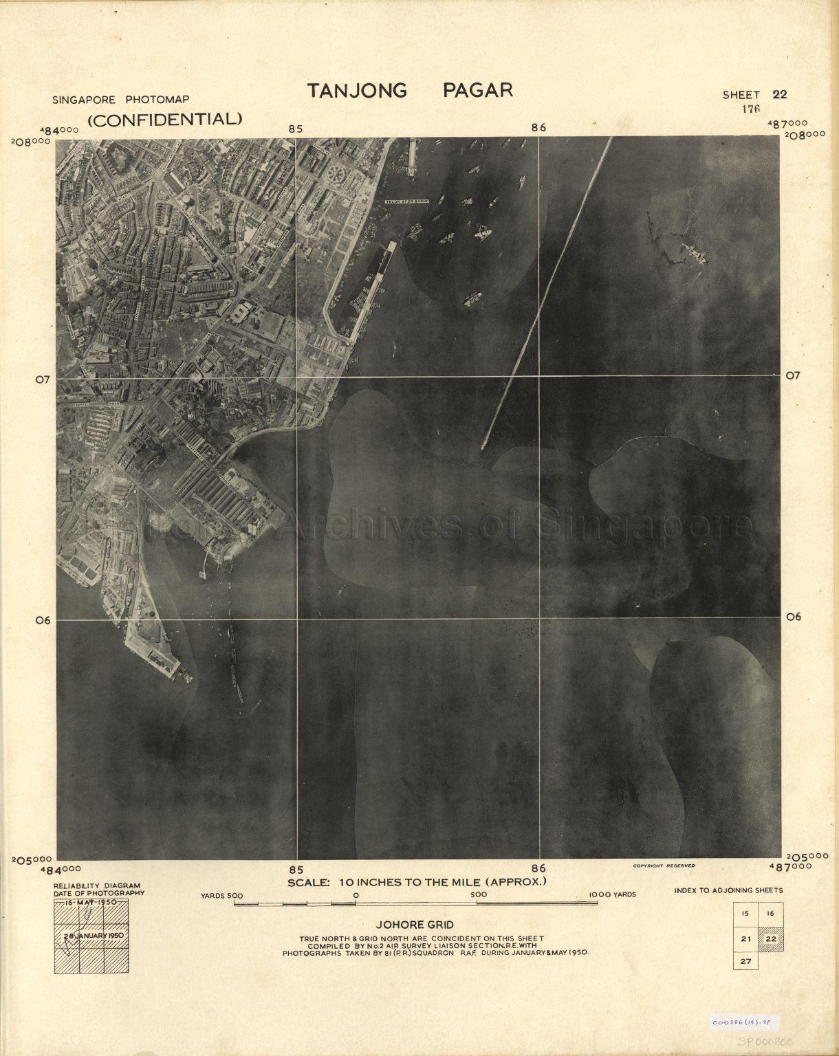 Singapore Photomap Tanjong Pagar