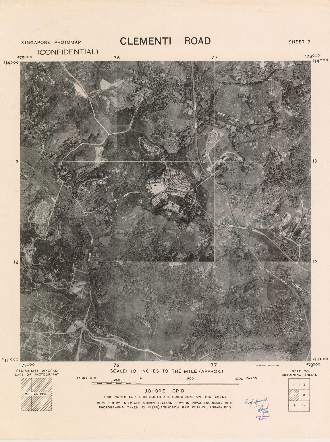 Singapore Photomap Clementi Road