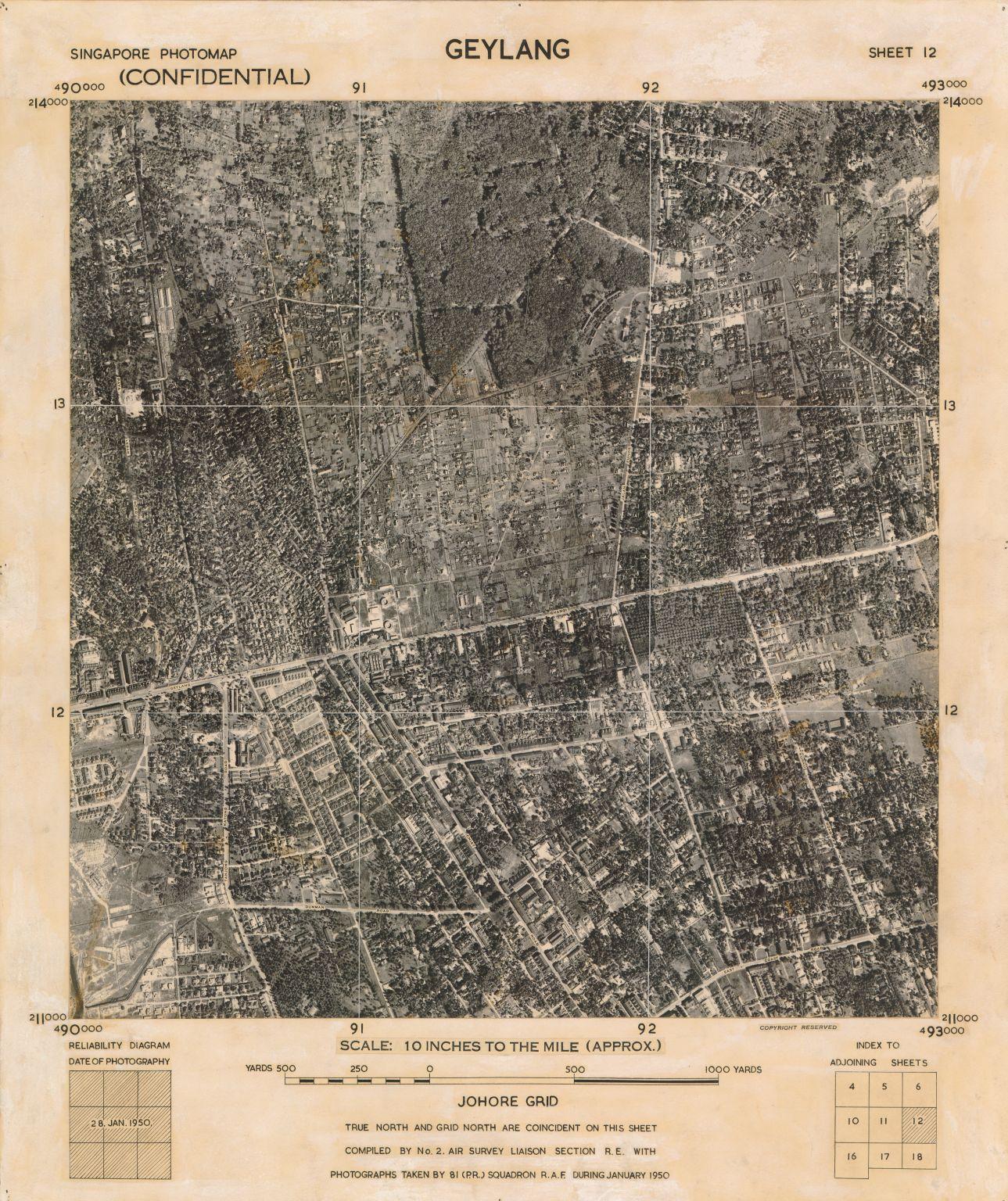 Singapore Photomap Geylang