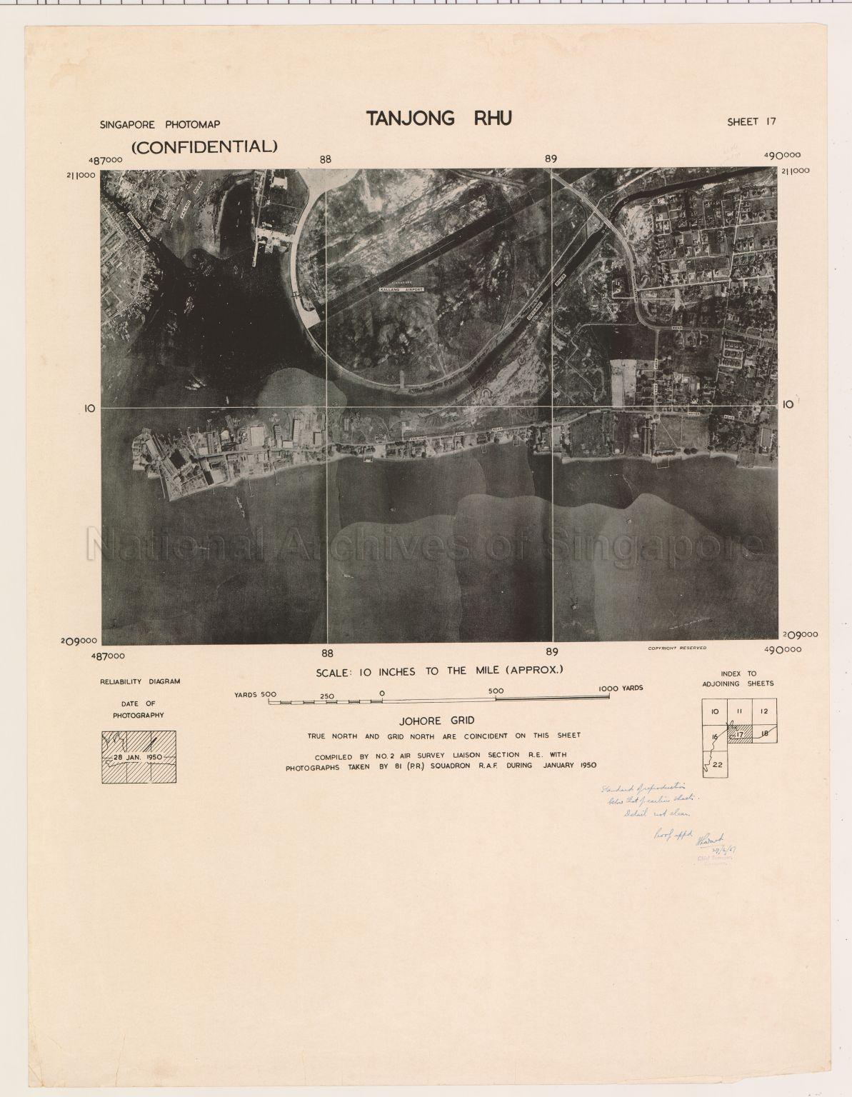 Singapore Photomap Tanjong Rhu