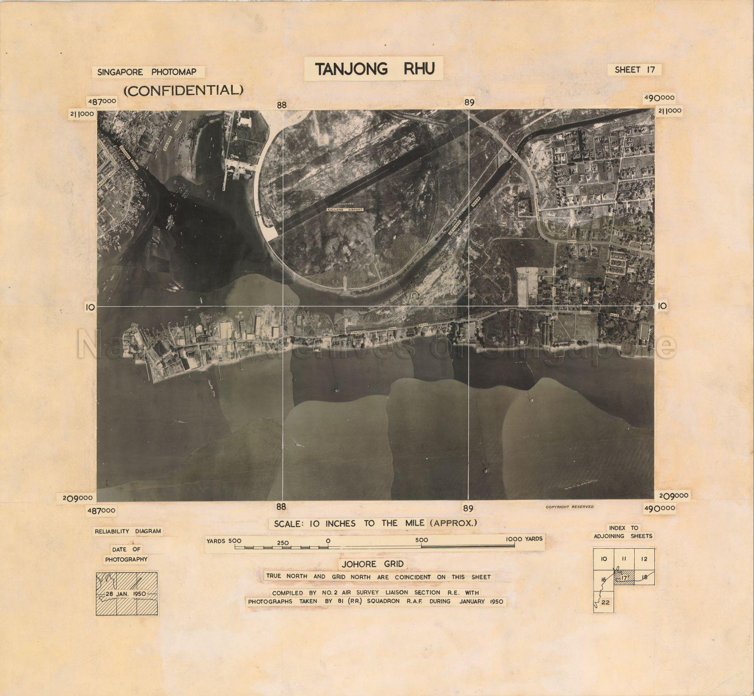 Singapore Photomap Tanjong Rhu