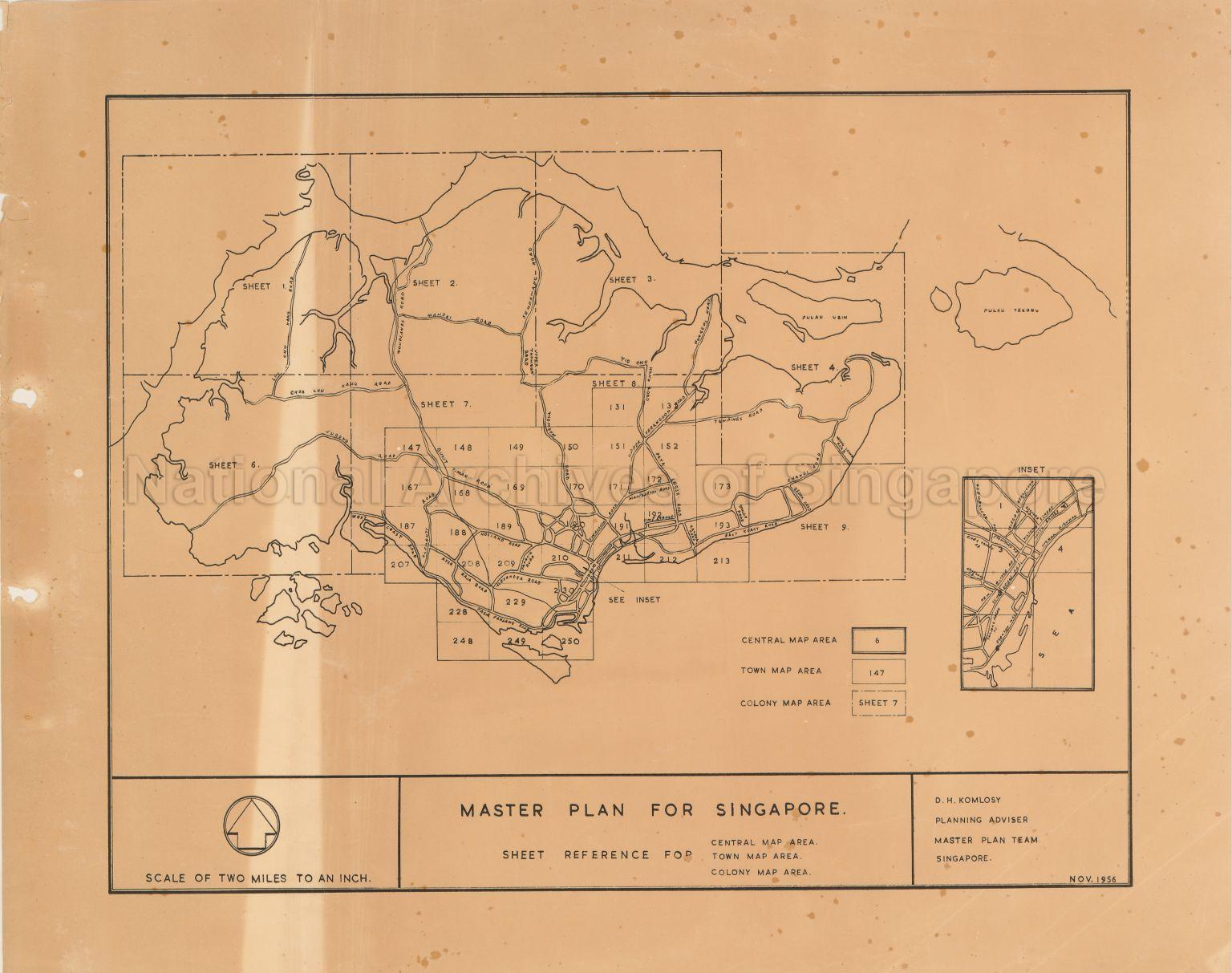 Master Plan For Singapore