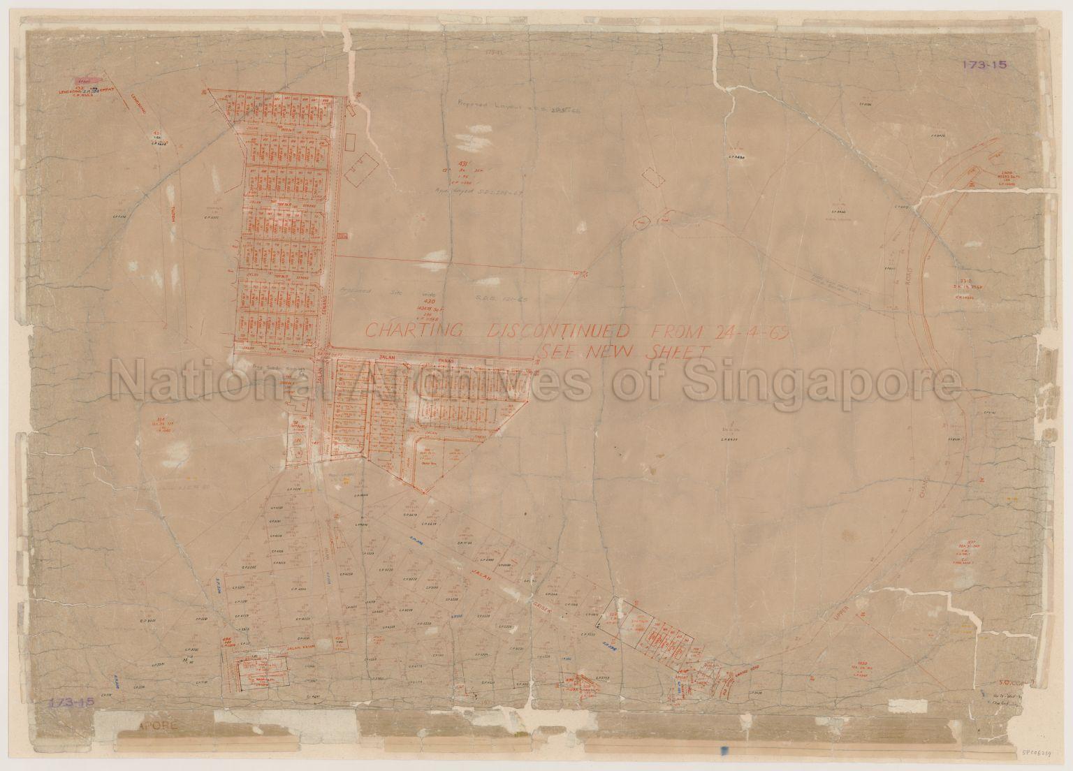 Singapore. Mukim Number XXVIII-Ulu Bedok, and Mukim Number