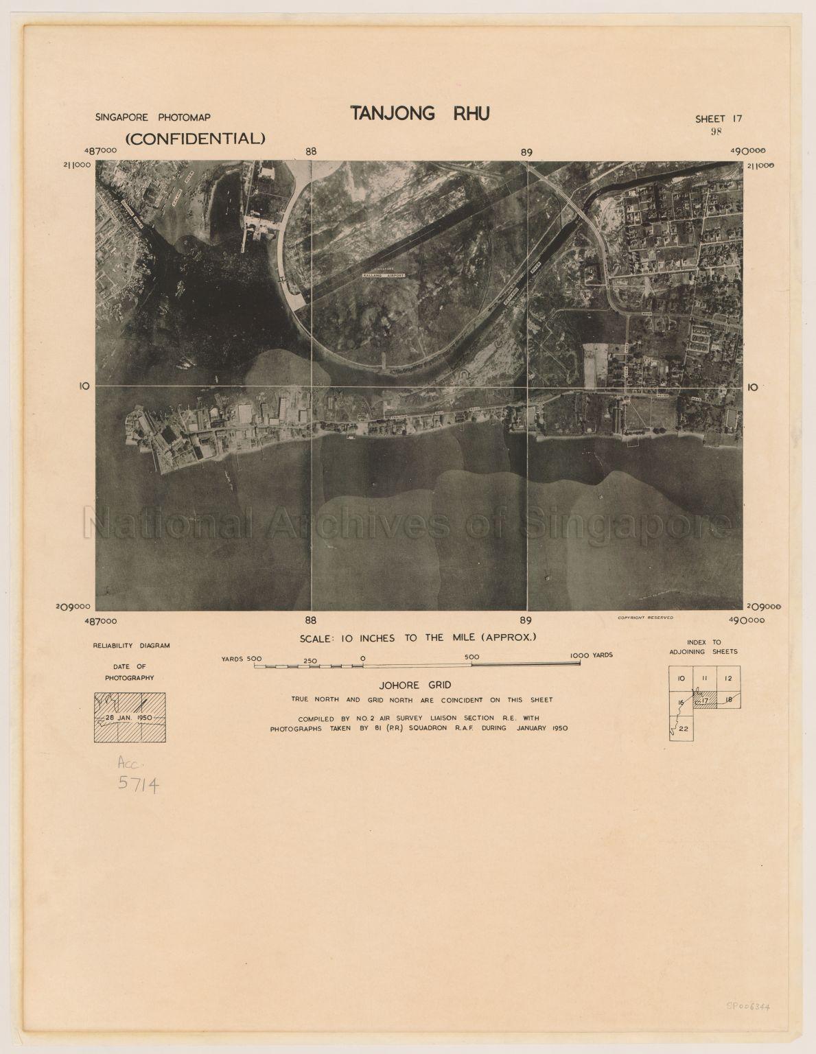 Singapore Photomap Tanjong Rhu