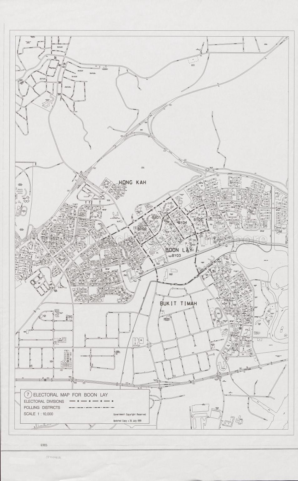 (7) Electoral Map for Boon Lay