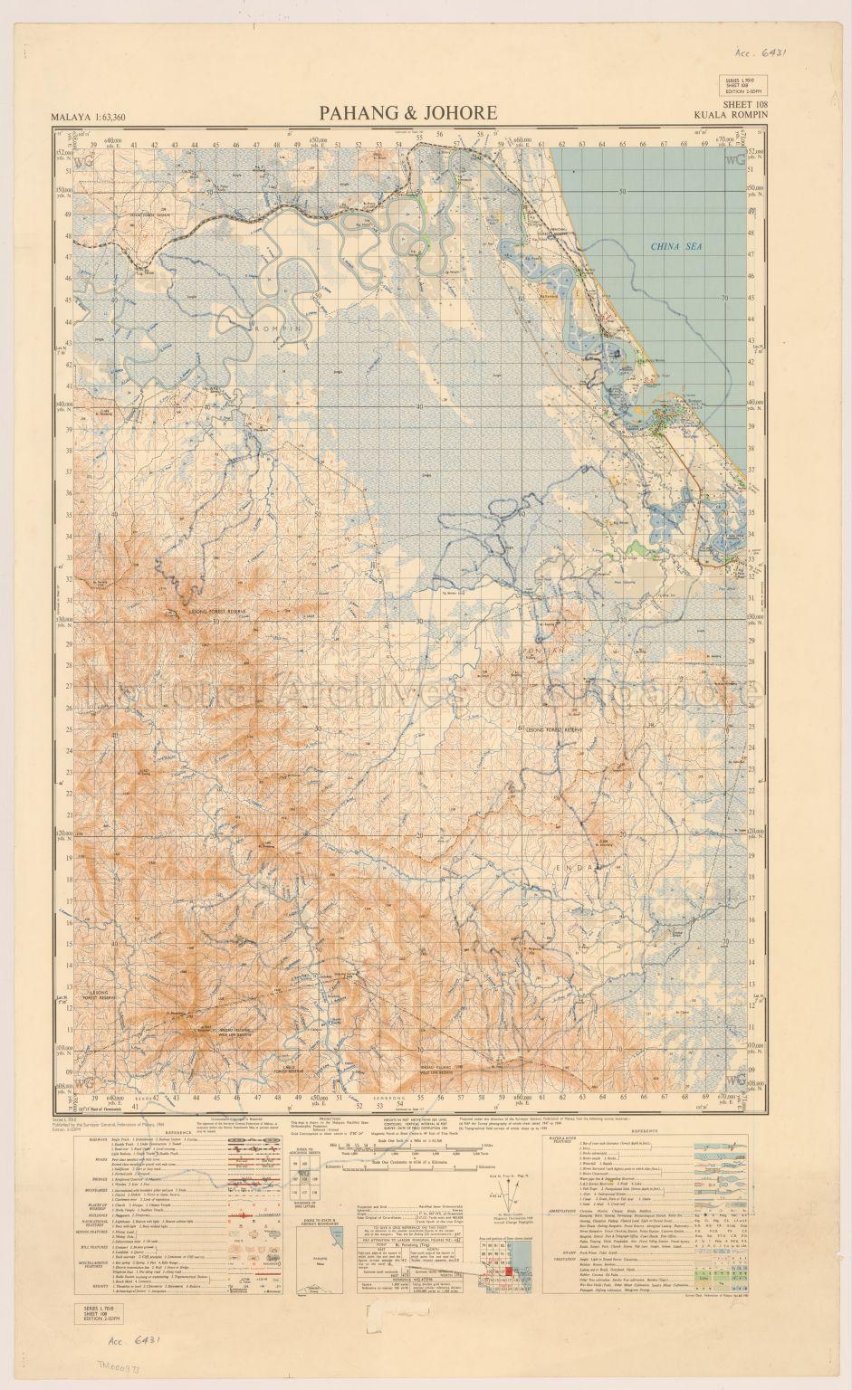 Malaya. Pahang and Johore, Kuala Rompin