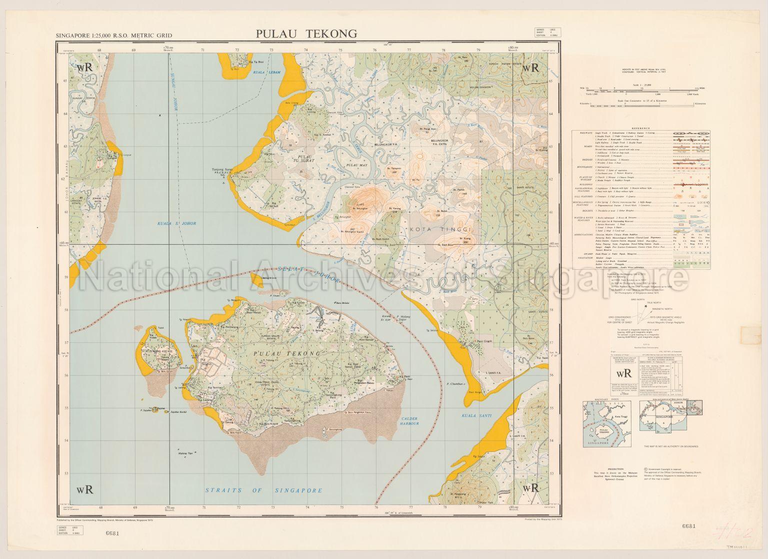 Singapore. Pulau Tekong