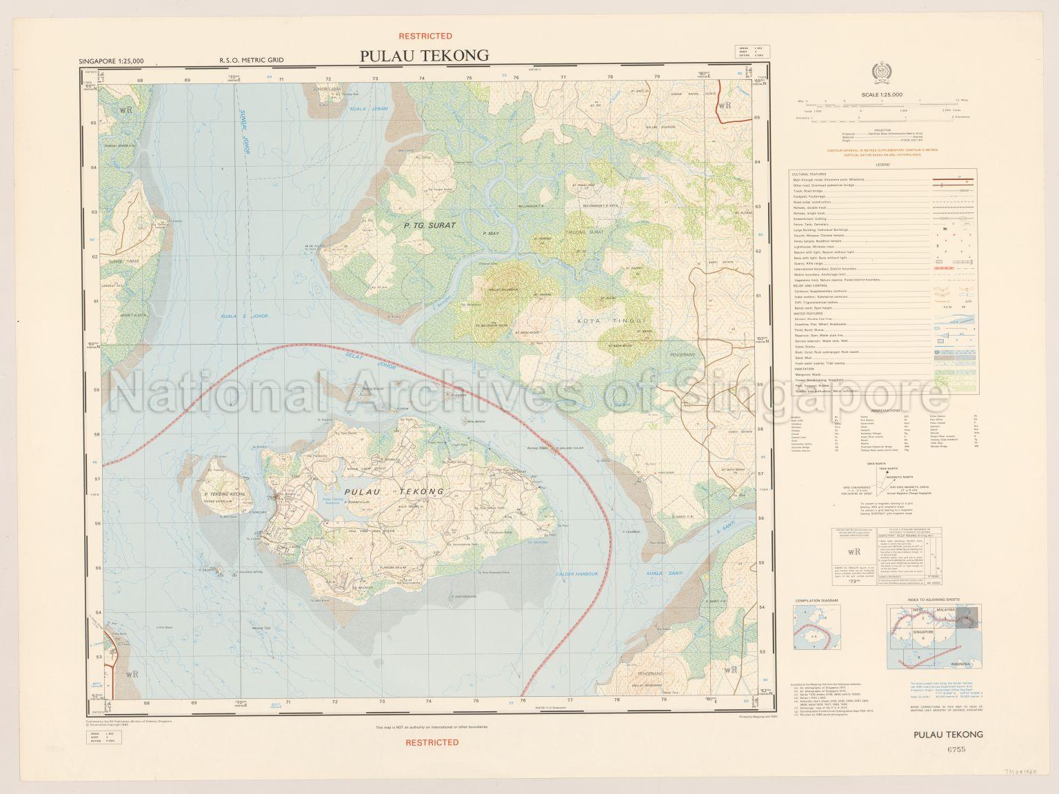 Singapore. Pulau Tekong