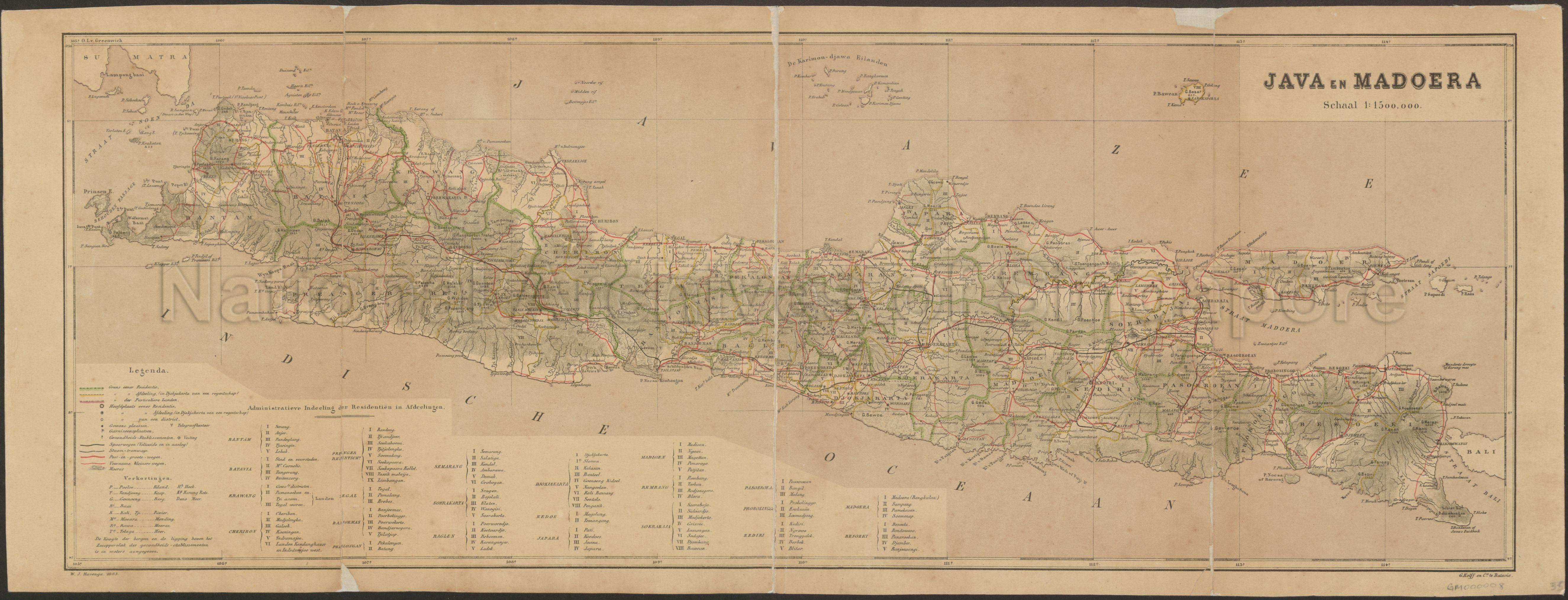 Java en Madoera (Java and Madura)
