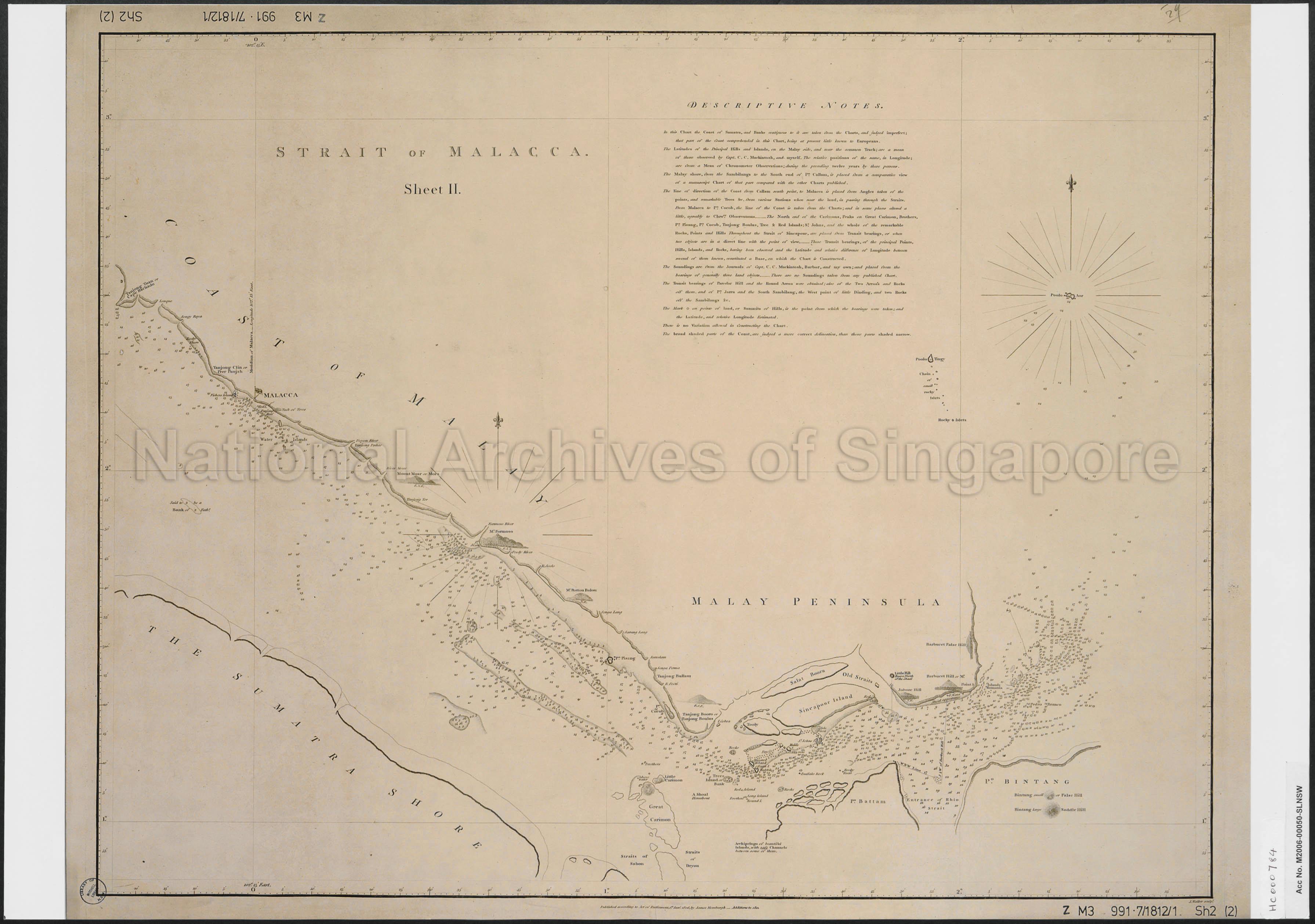 Strait Of Malacca Sheet 2