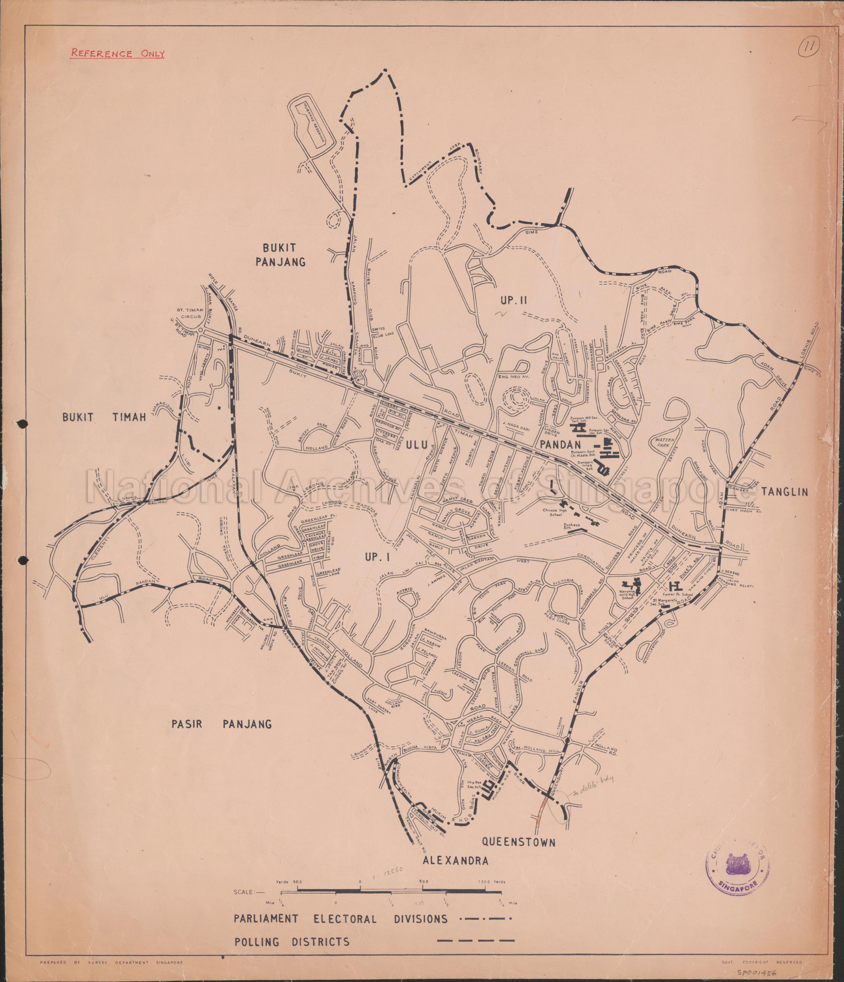 The Singapore Parliament election, 1968: Ulu Pandan