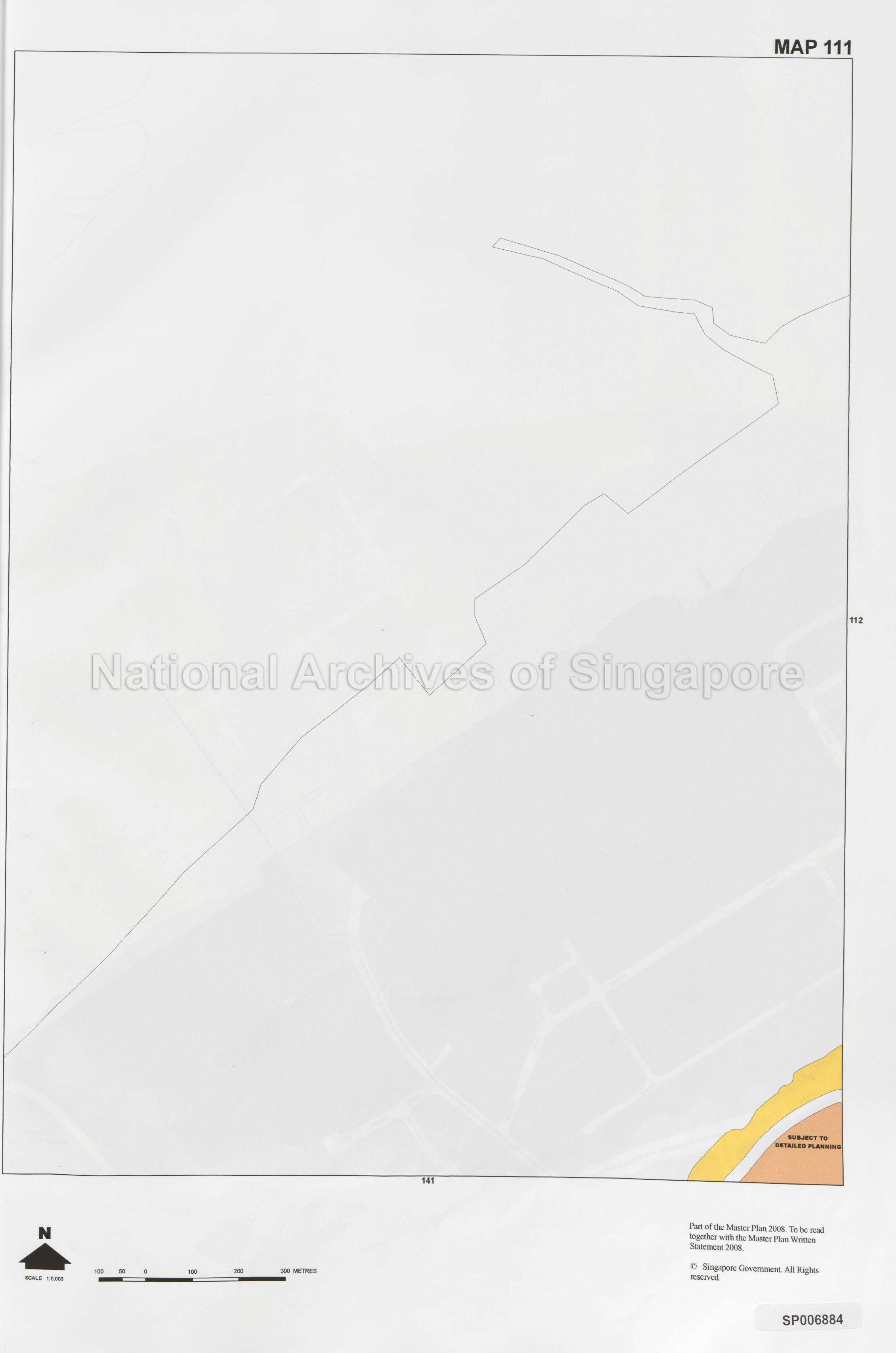 Master Plan 2008 Volume 1 Of 3: Map 111