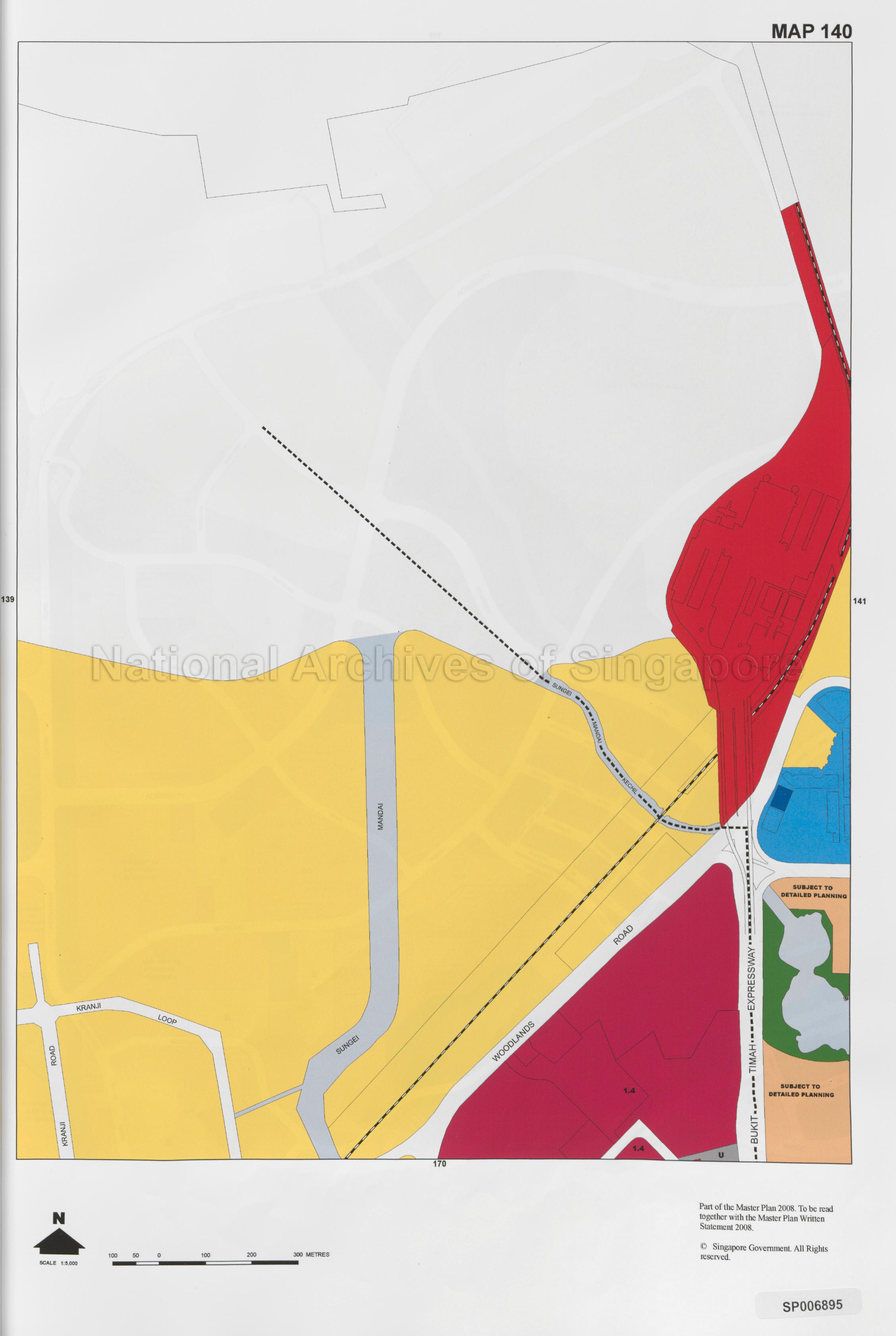 Master Plan 2008 Volume 1 of 3: Map 140