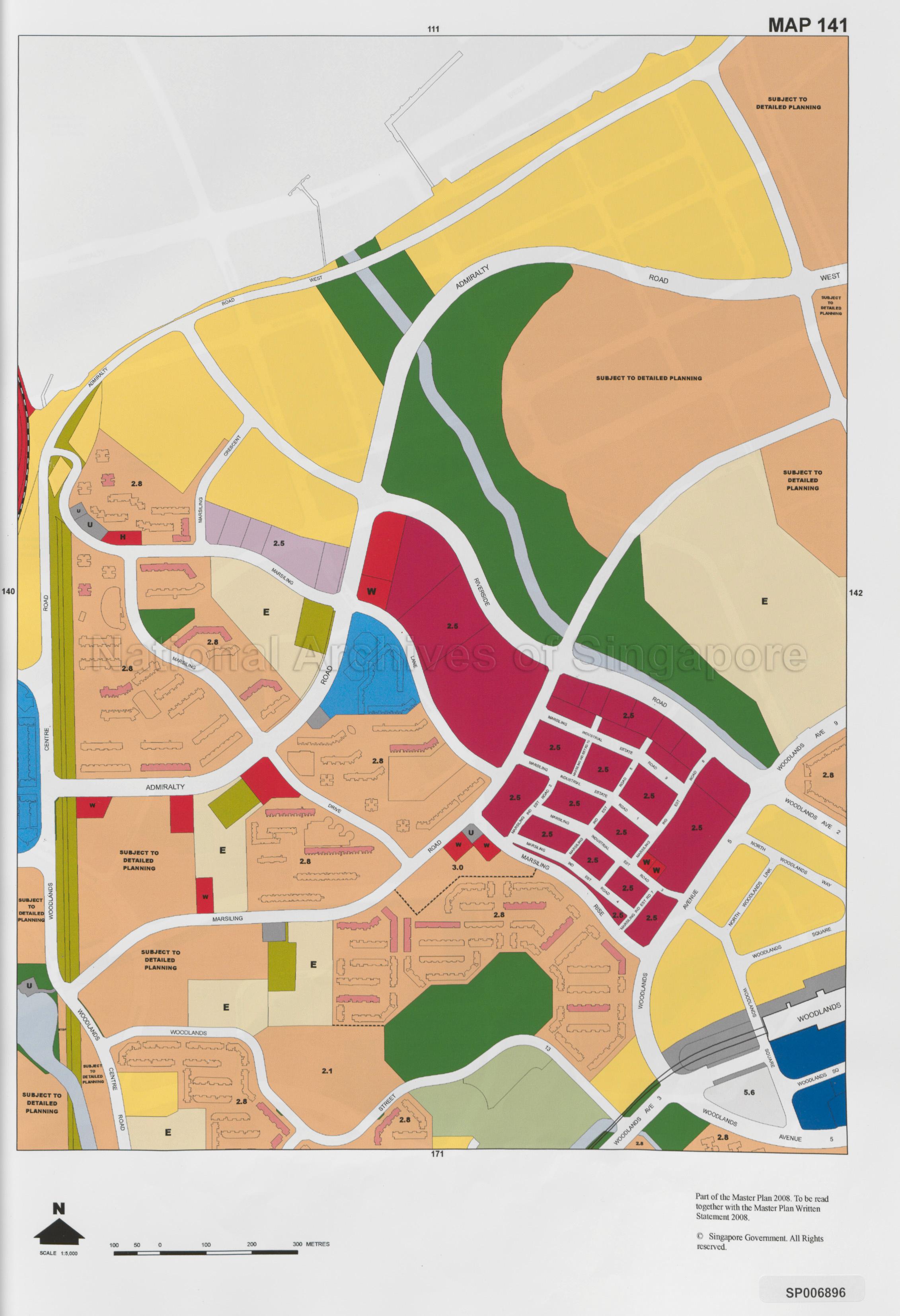 Master Plan 2008 Volume 1 of 3: Map 141