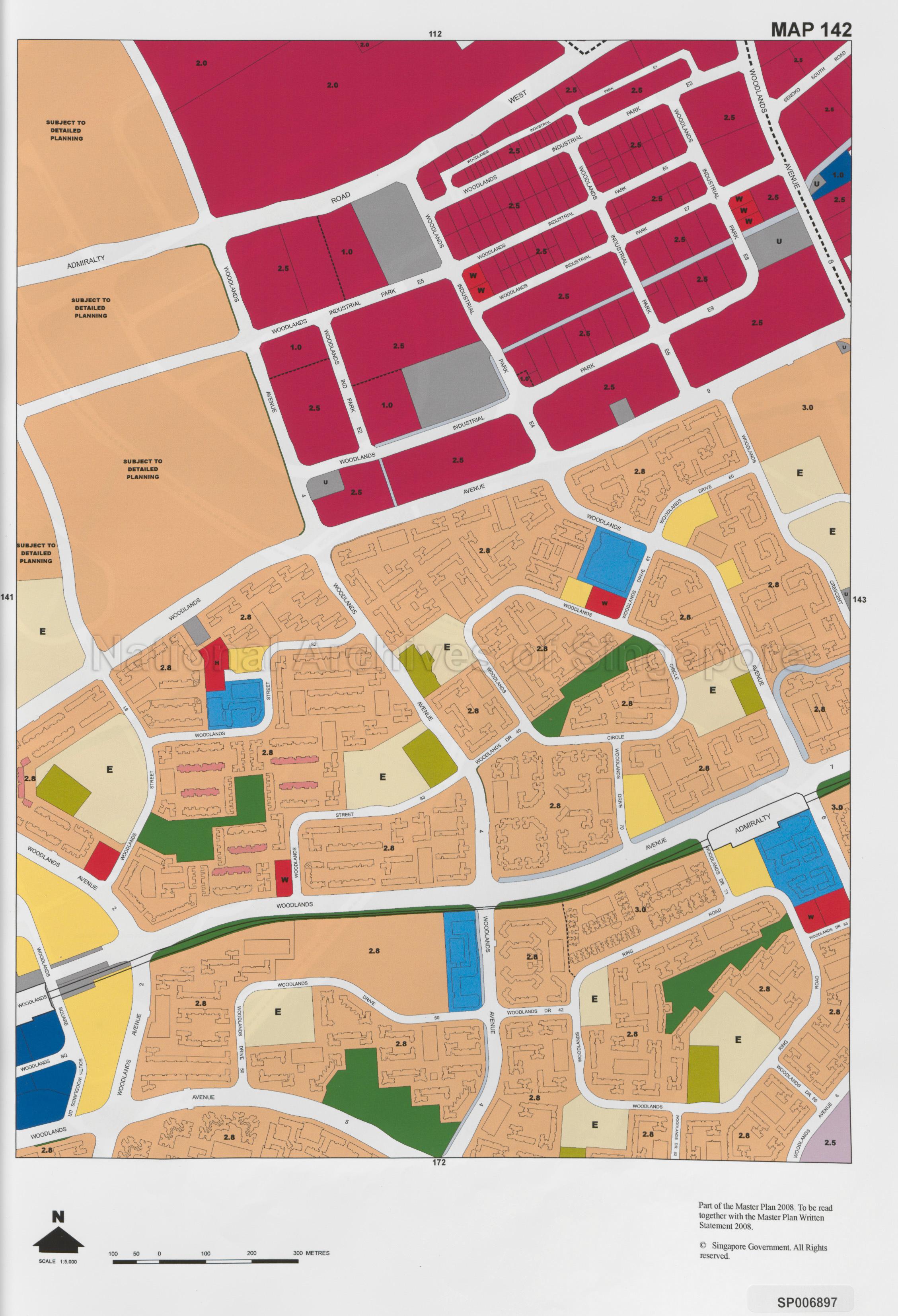 Master Plan 2008 Volume 1 of 3: Map 142