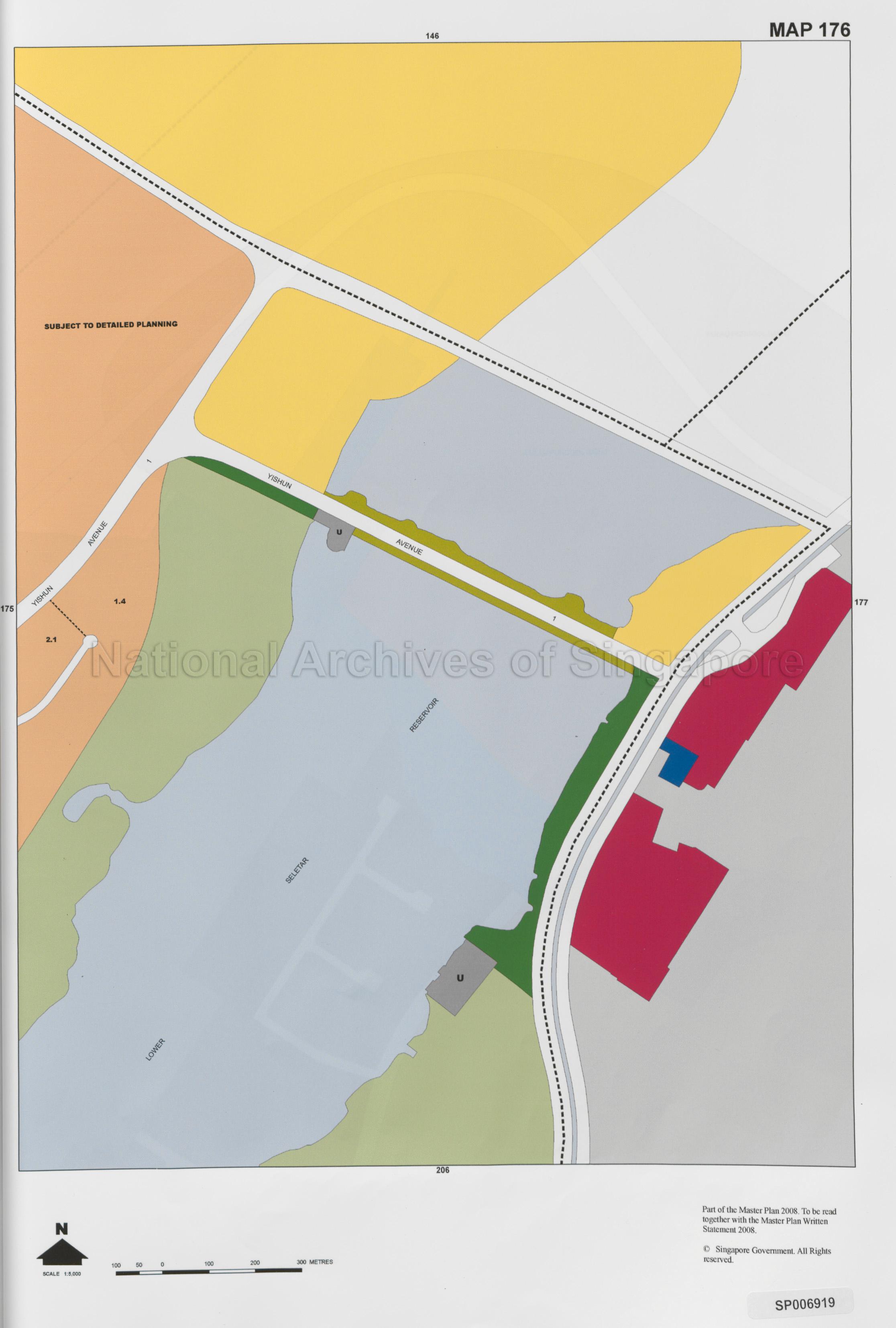 Master Plan 2008 Volume 1 of 3: Map 176
