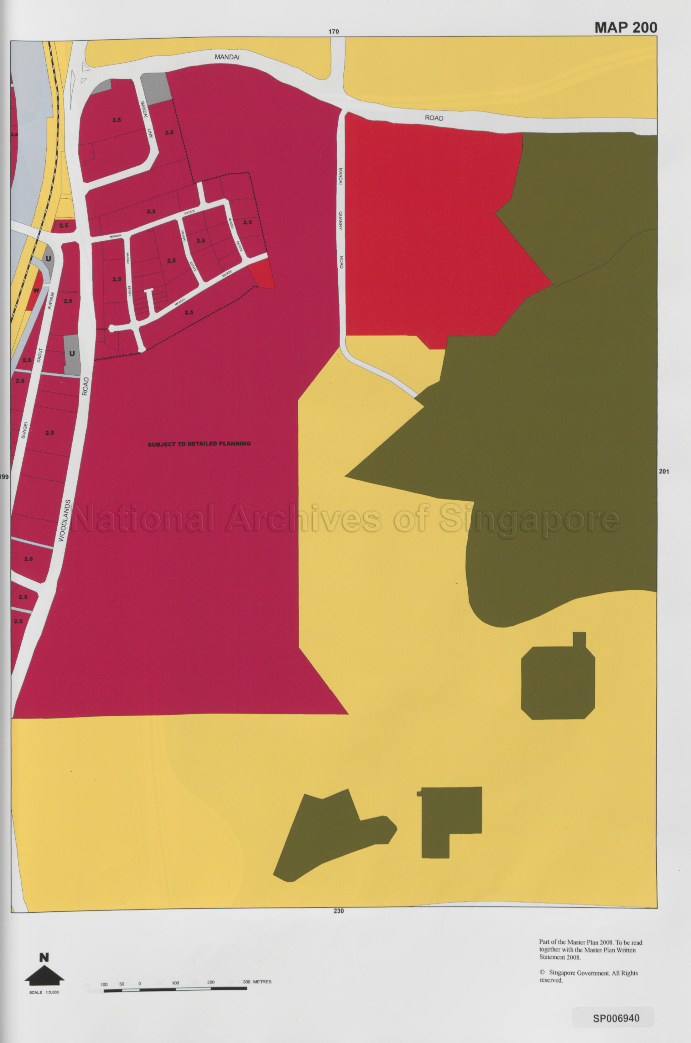 Master Plan 2008 Volume 1 of 3: Map 200