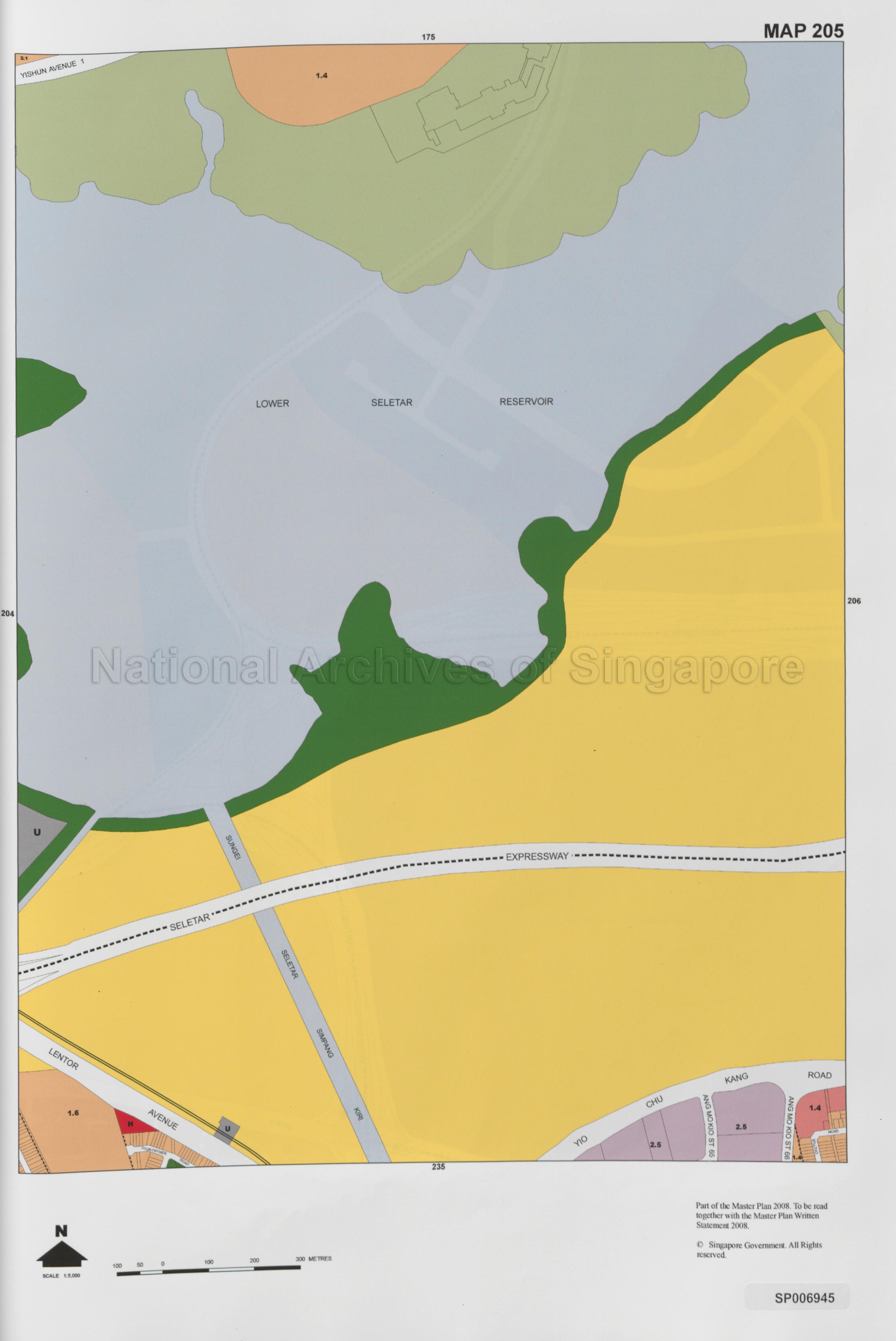 Master Plan 2008 Volume 1 of 3: Map 205