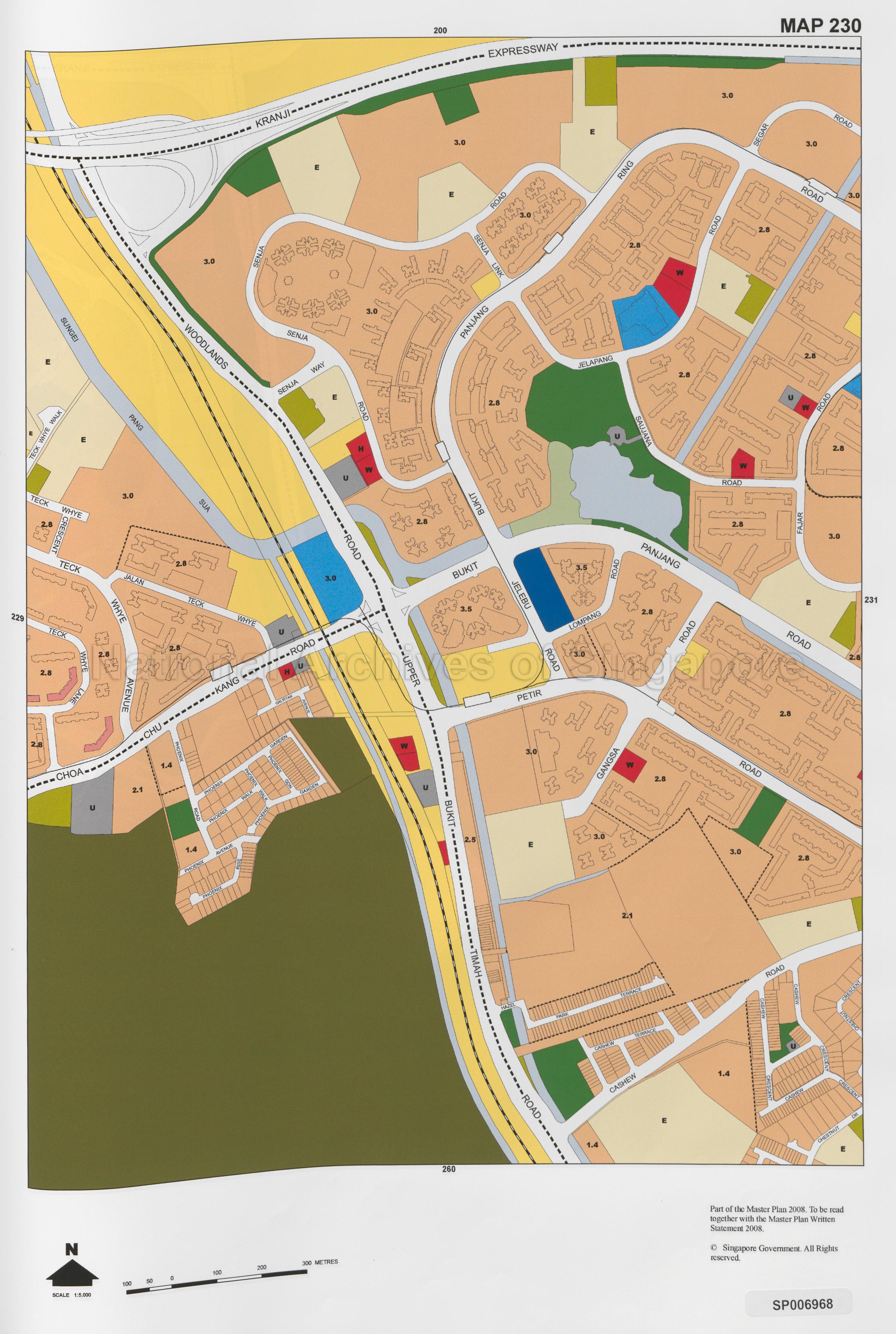 Master Plan 2008 Volume 1 of 3: Map 230