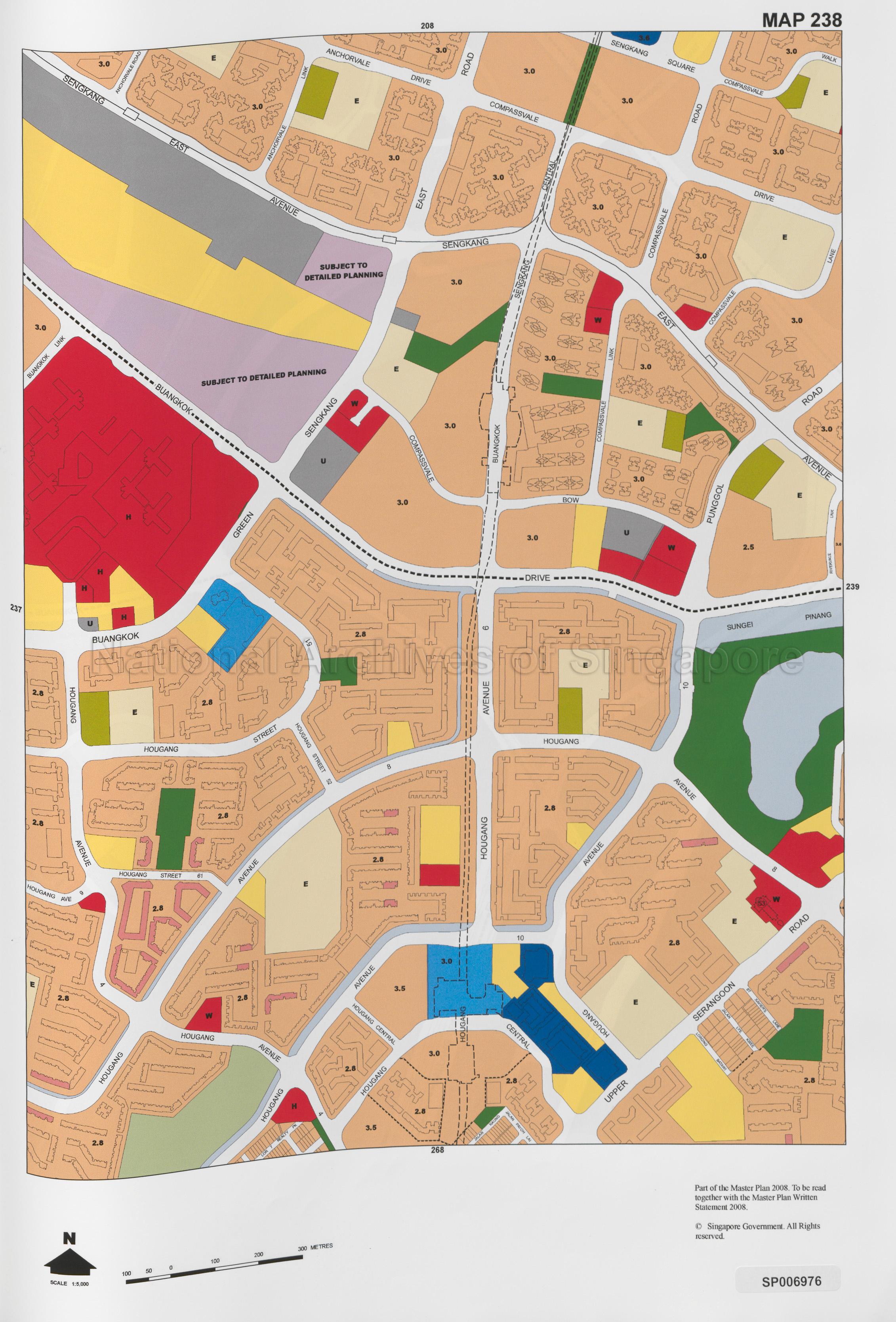 Master Plan 2008 Volume 1 of 3: Map 238