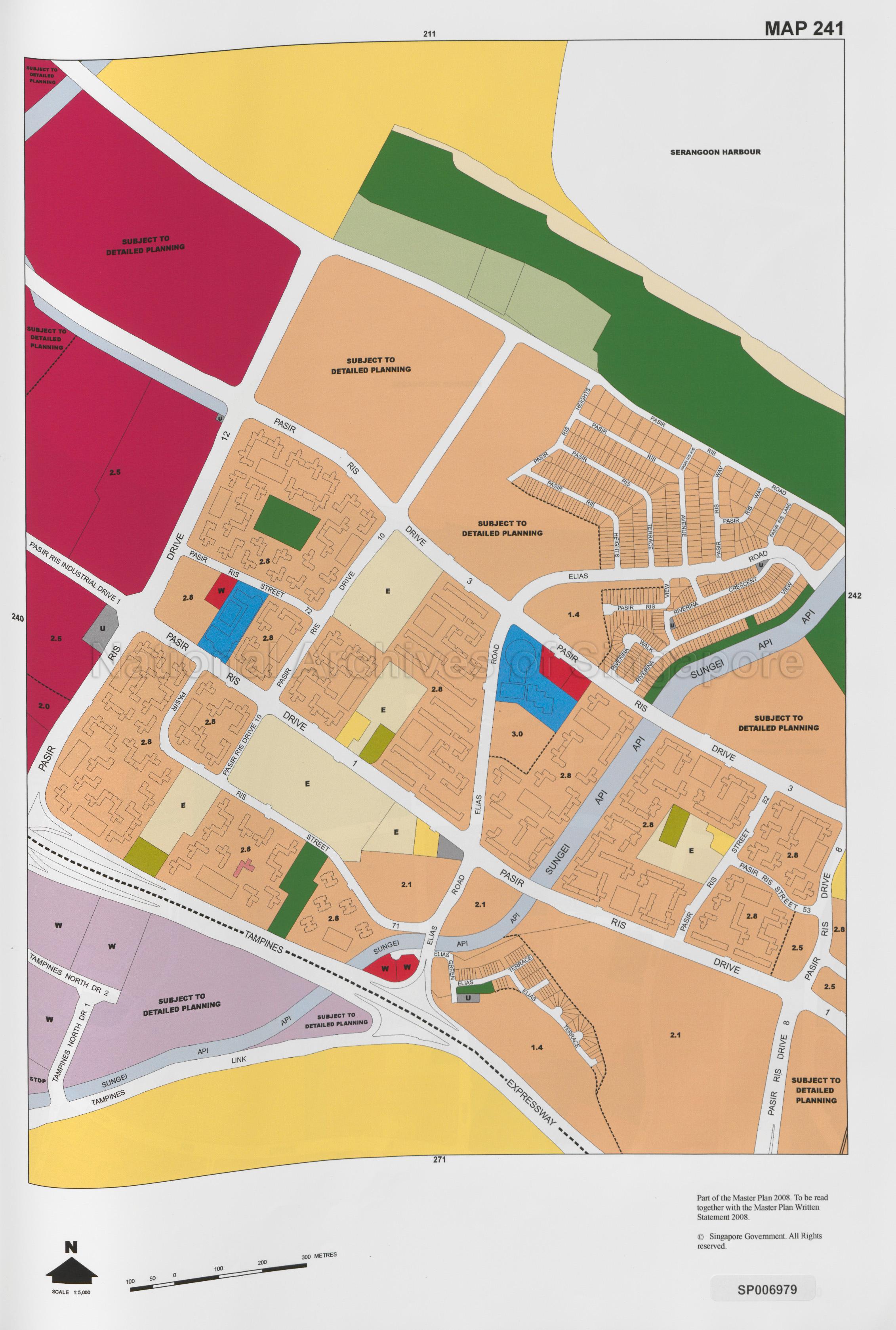 Master Plan 2008 Volume 1 Of 3: Map 241