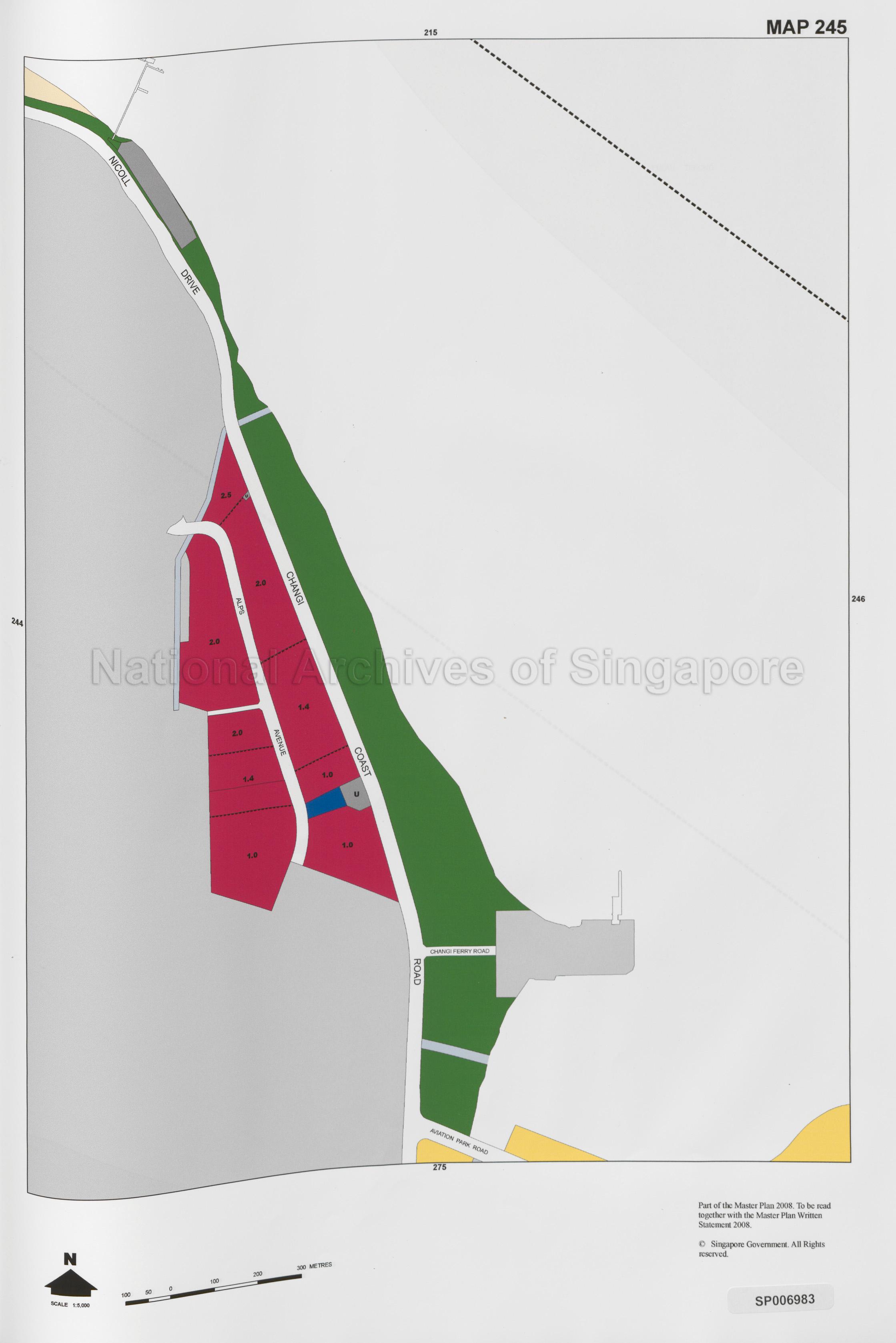 Master Plan 2008 Volume 1 of 3: Map 245