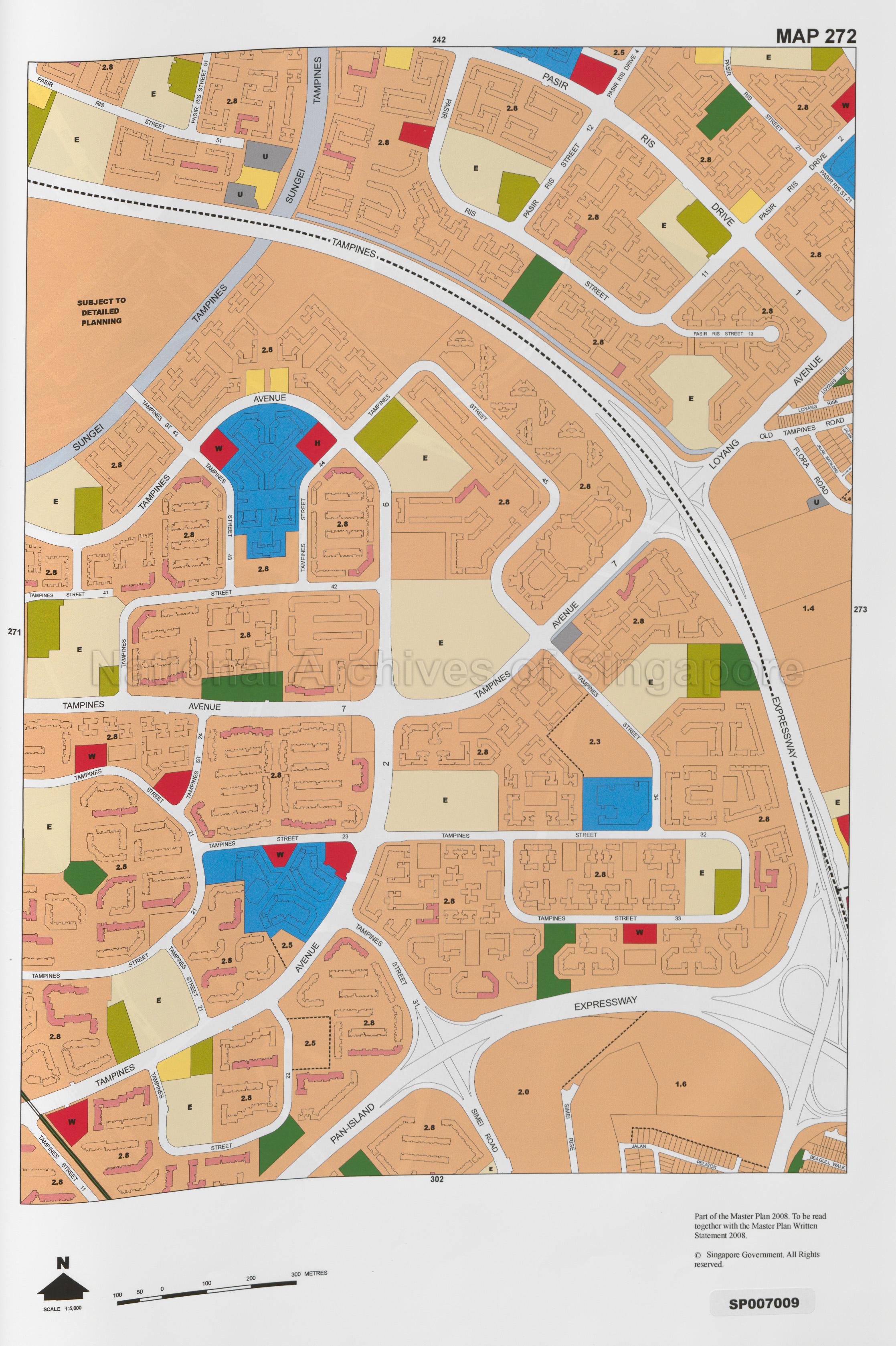 Master Plan 2008 Volume 1 Of 3: Map 272