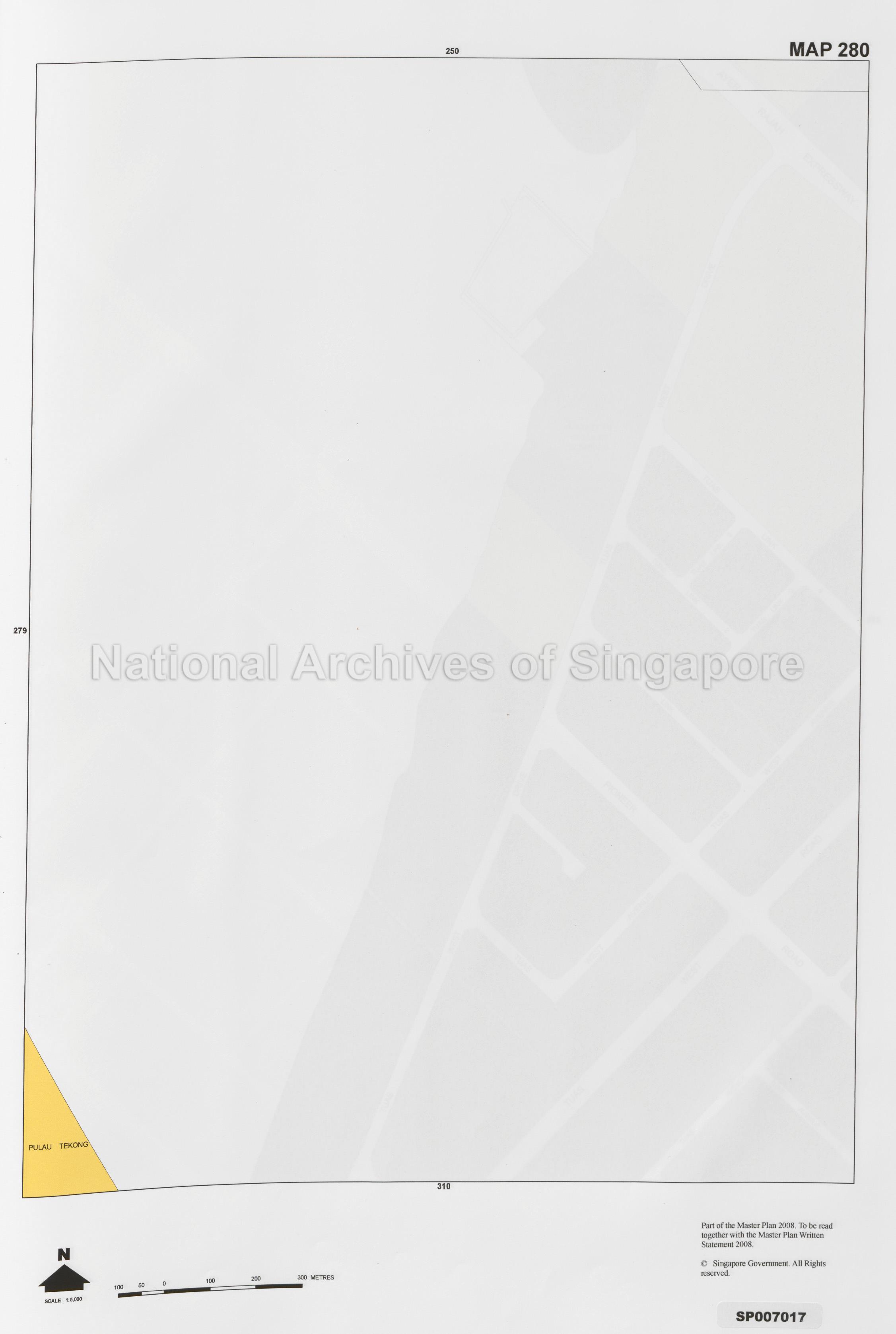 Master Plan 2008 Volume 1 Of 3: Map 280