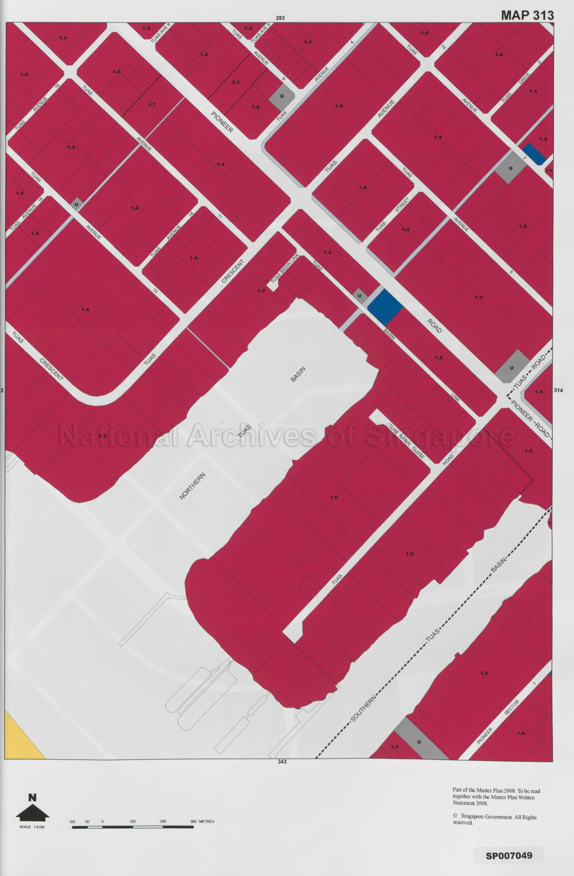 Master Plan 2008 Volume 2 of 3: Map 313