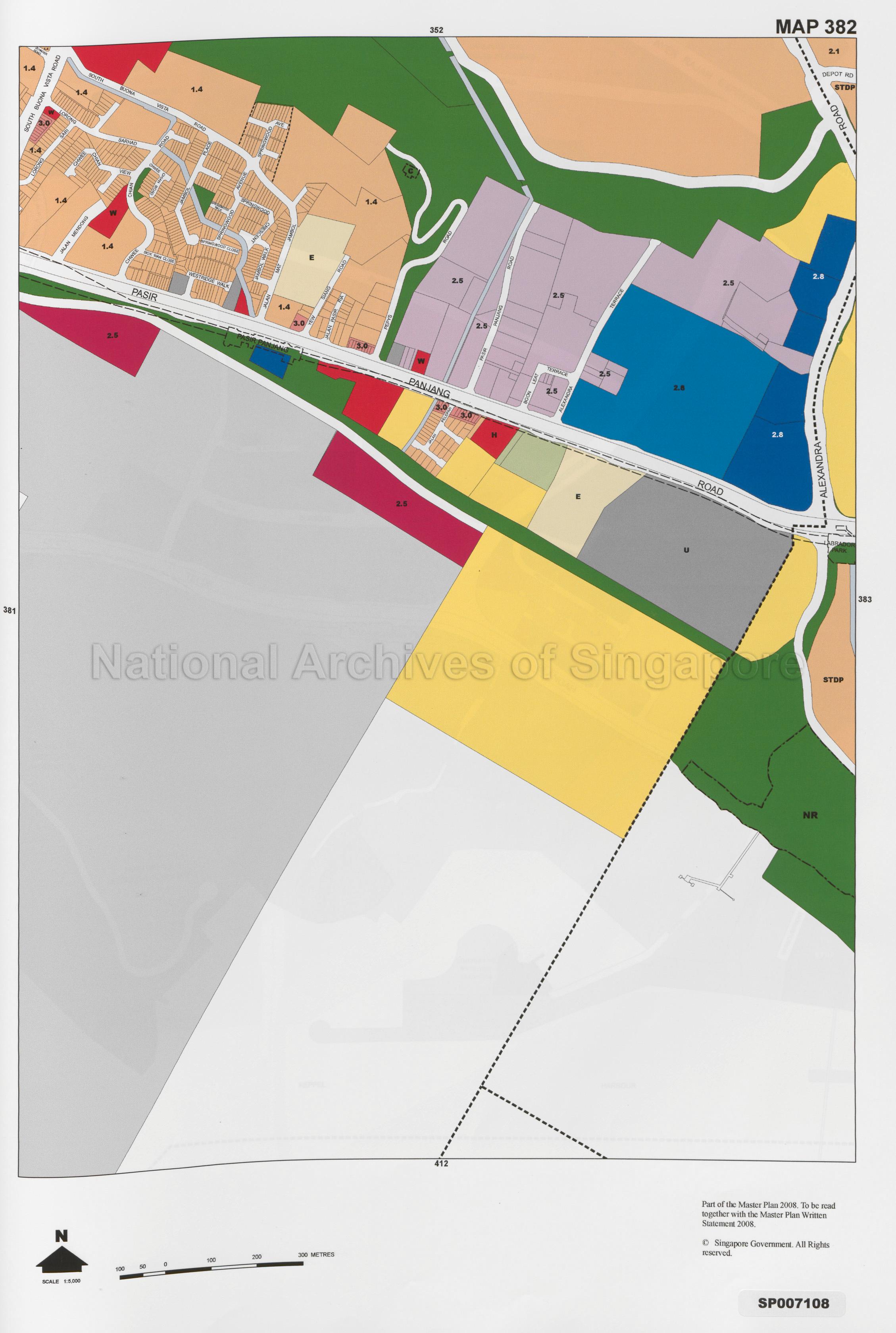 Master Plan 2008 Volume 2 of 3: Map 382