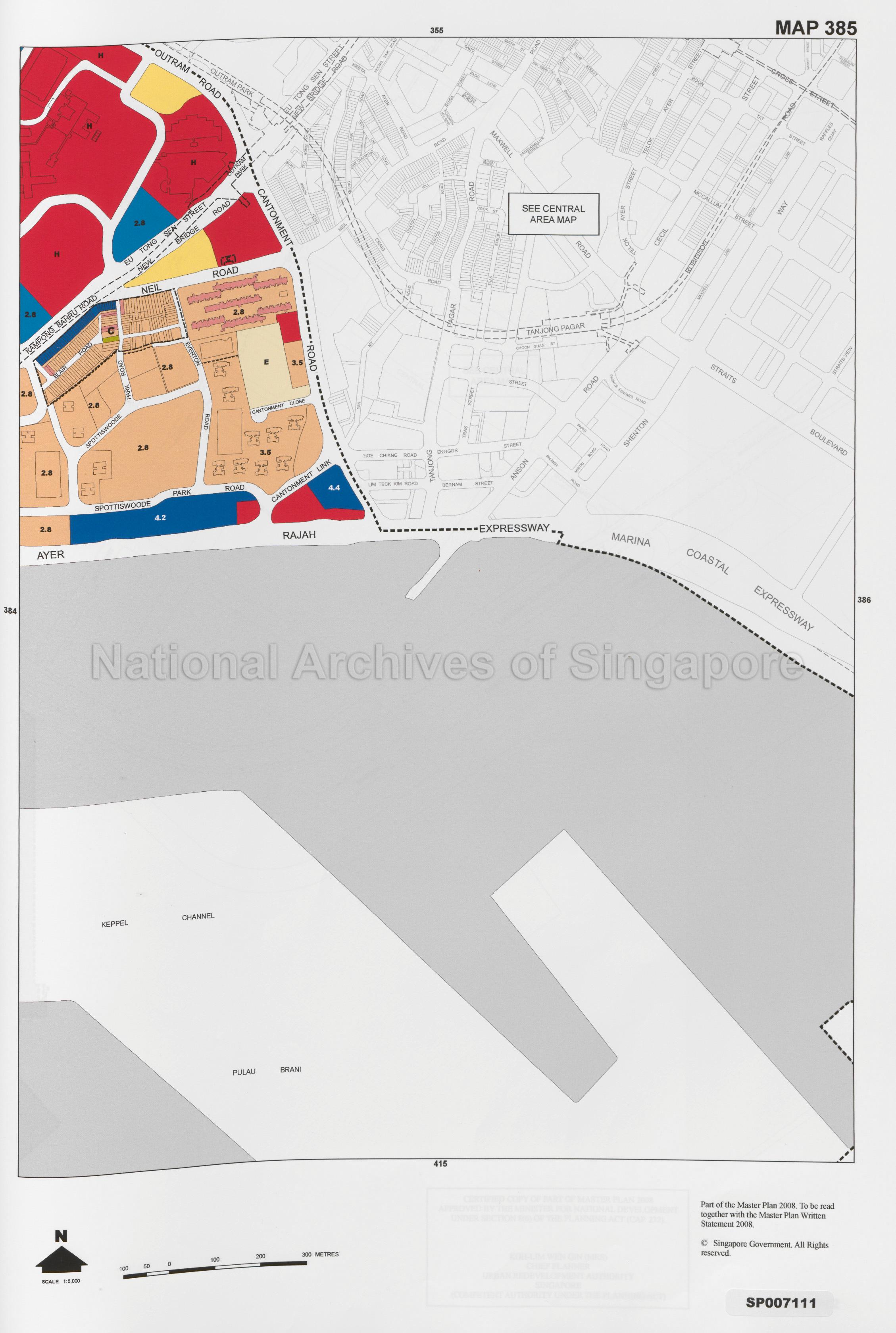 Master Plan 2008 Volume 2 of 3: Map 385